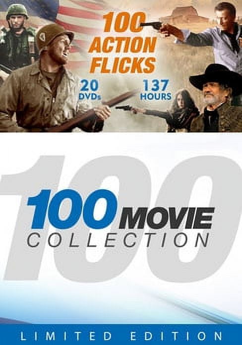 Pre-Owned 100 Movie Collection / Action Films (DVD) - Walmart.com