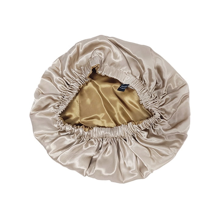 100% Mulberry Silk 2 in 1 Reversible Adjustable Bonnet - Walmart.com