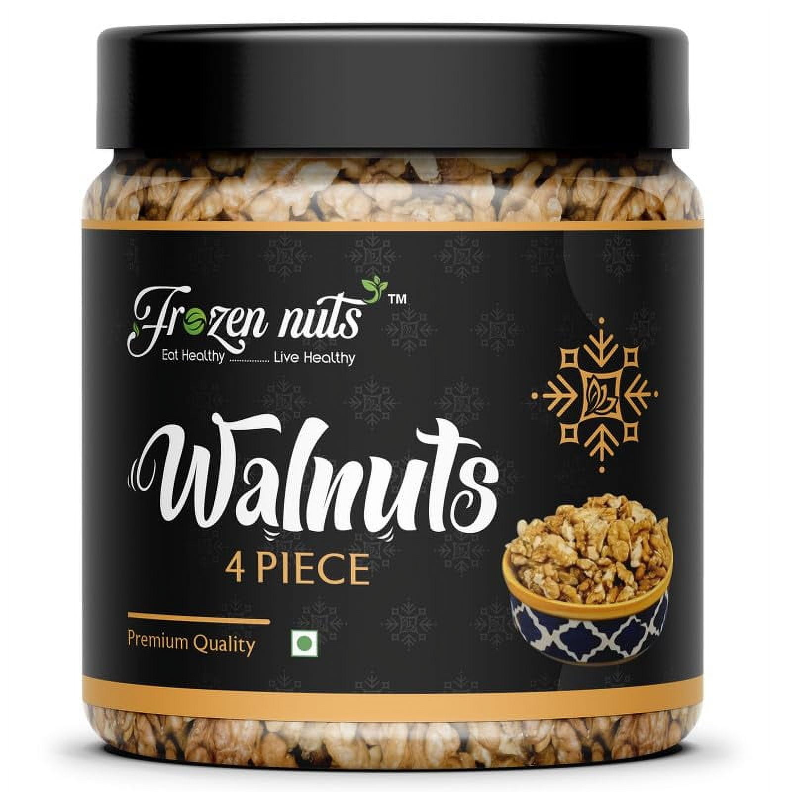 100% Natural 4 Pieces Walnut Kernels By Frozen Nuts 500gm, | Rich In ...