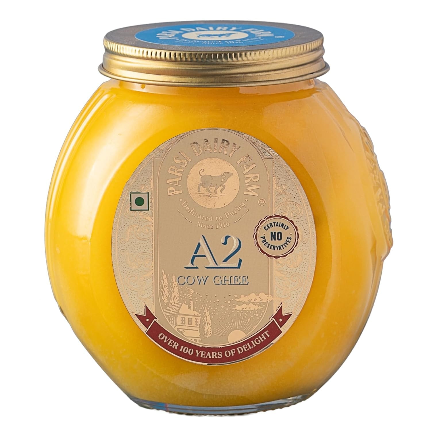 100% Natural A2 Desi Gir Cow Ghee By Parsi Dairy Farm | Rich In Vitamin A, D, E & K Healthy Desi ...