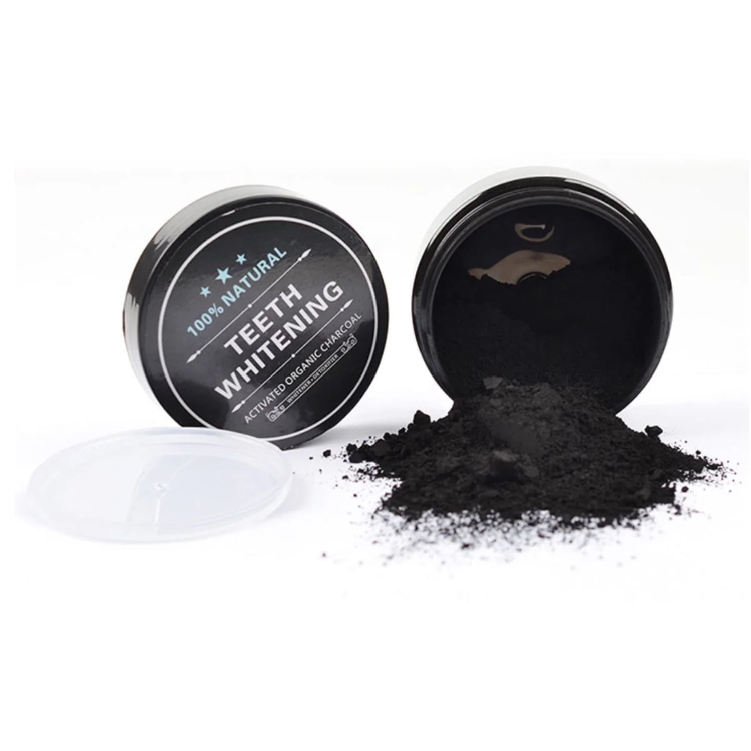 100% Natural Charcoal Teeth Whitening Powder - Walmart.com