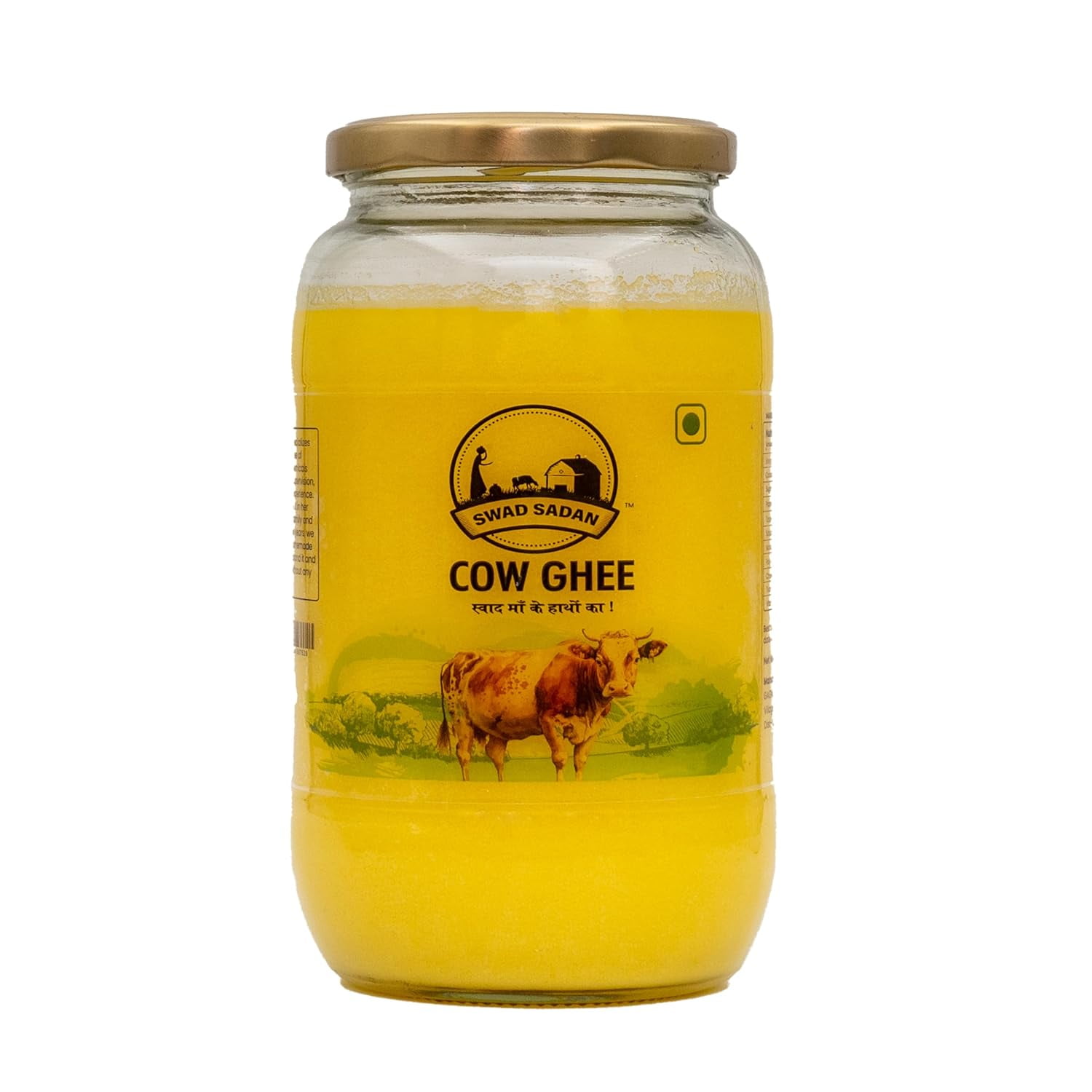 100% Natural Cow Ghee By Swad Sadan | Vedic Bilona Method Traditional ...