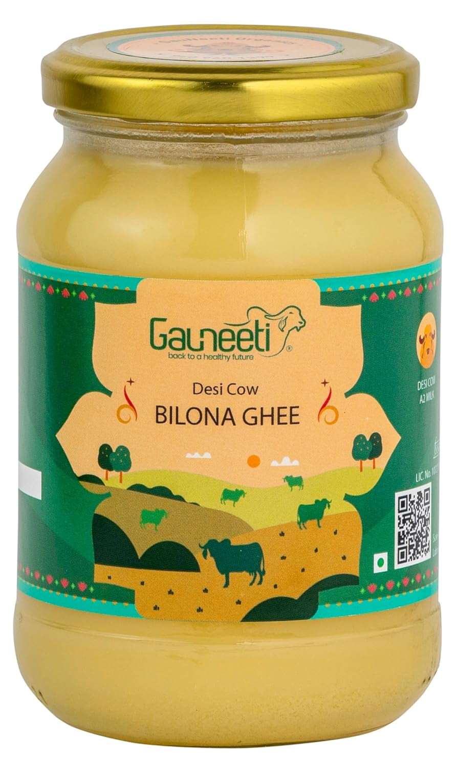 100% Natural Desi Cow Bilona Ghee By Gauneeti | Good Source Of Protein ...