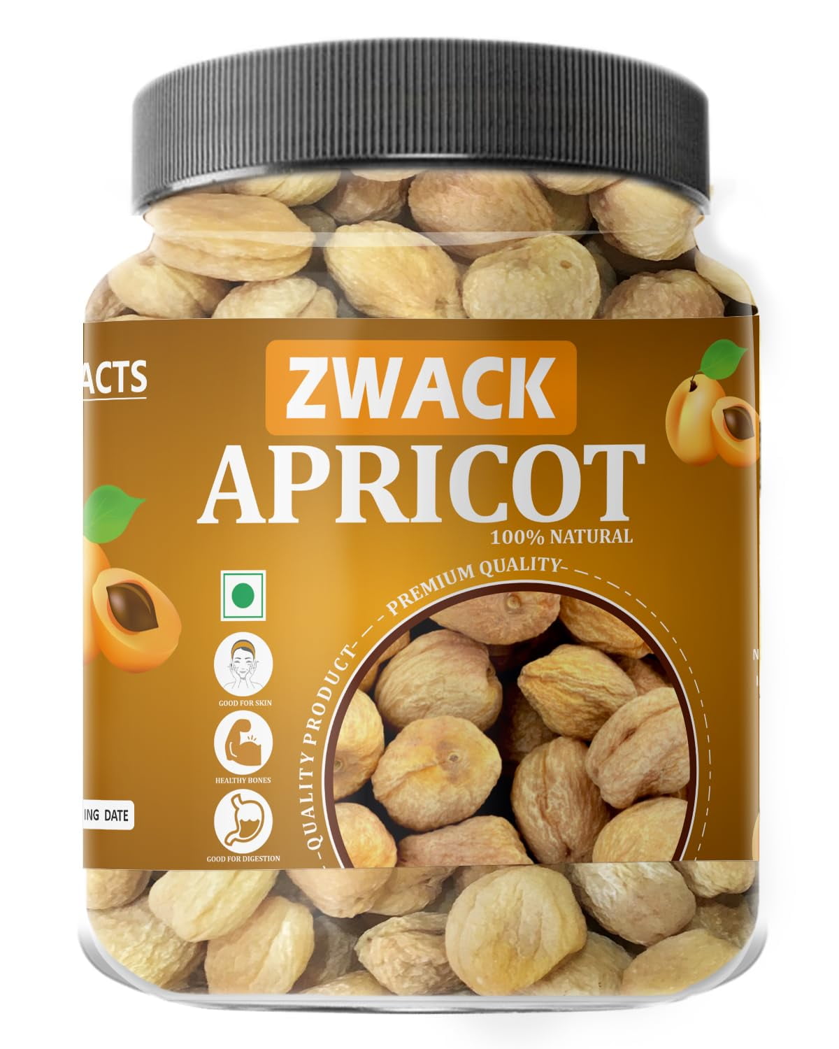 100% Natural Exotics Apricots By Zwack 900gm, | Good Source Of Vitamins ...