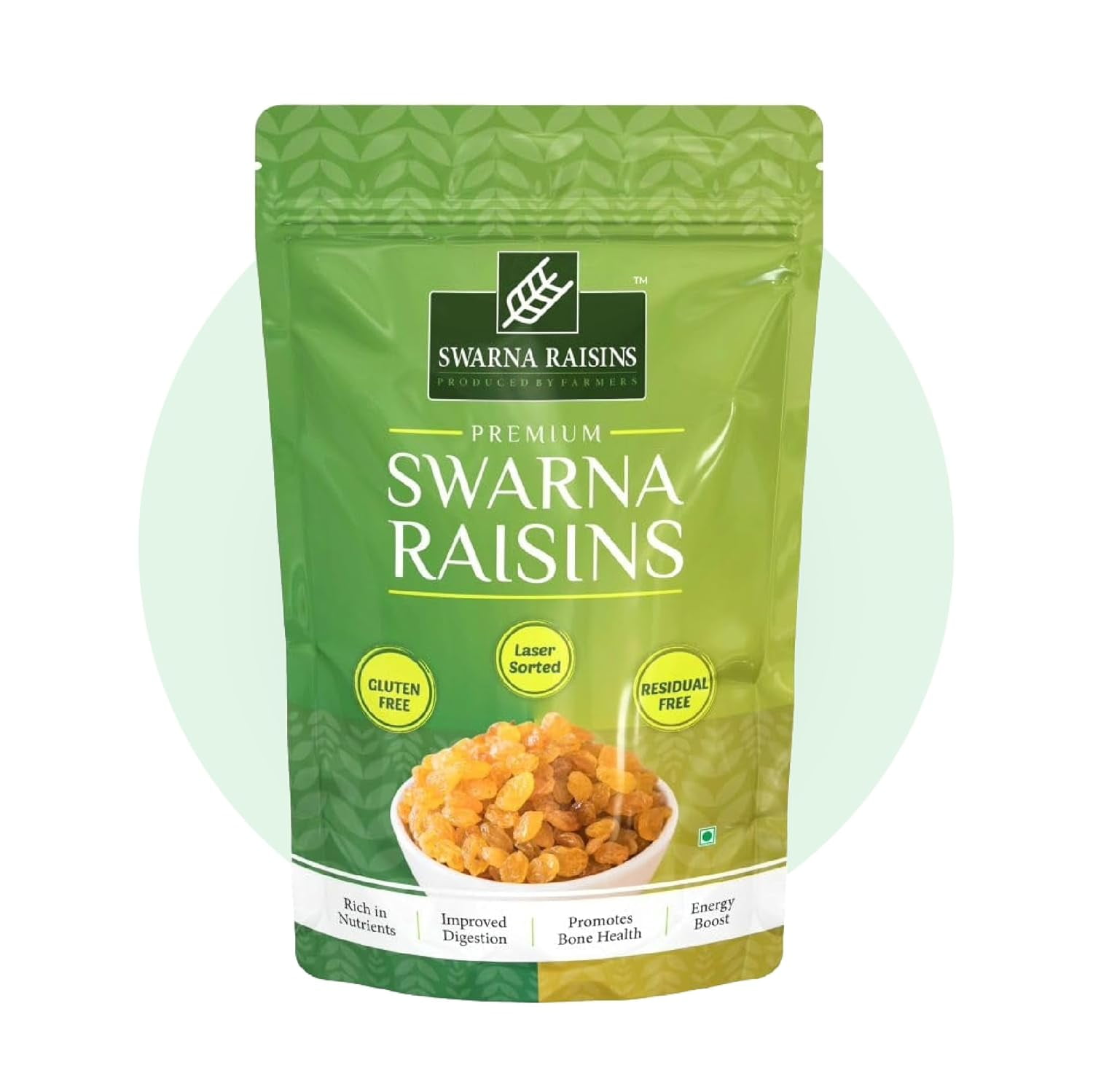 100% Natural Golden Raisins By Swarna Raisins 100gm, | Rich In Iron ...