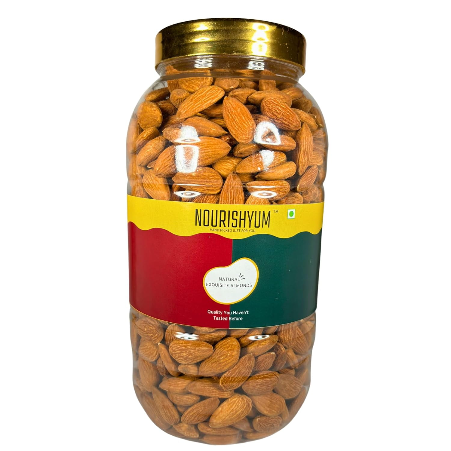 100% Natural Jumbo California Almonds By Nourishyum 1kg, | Natural ...