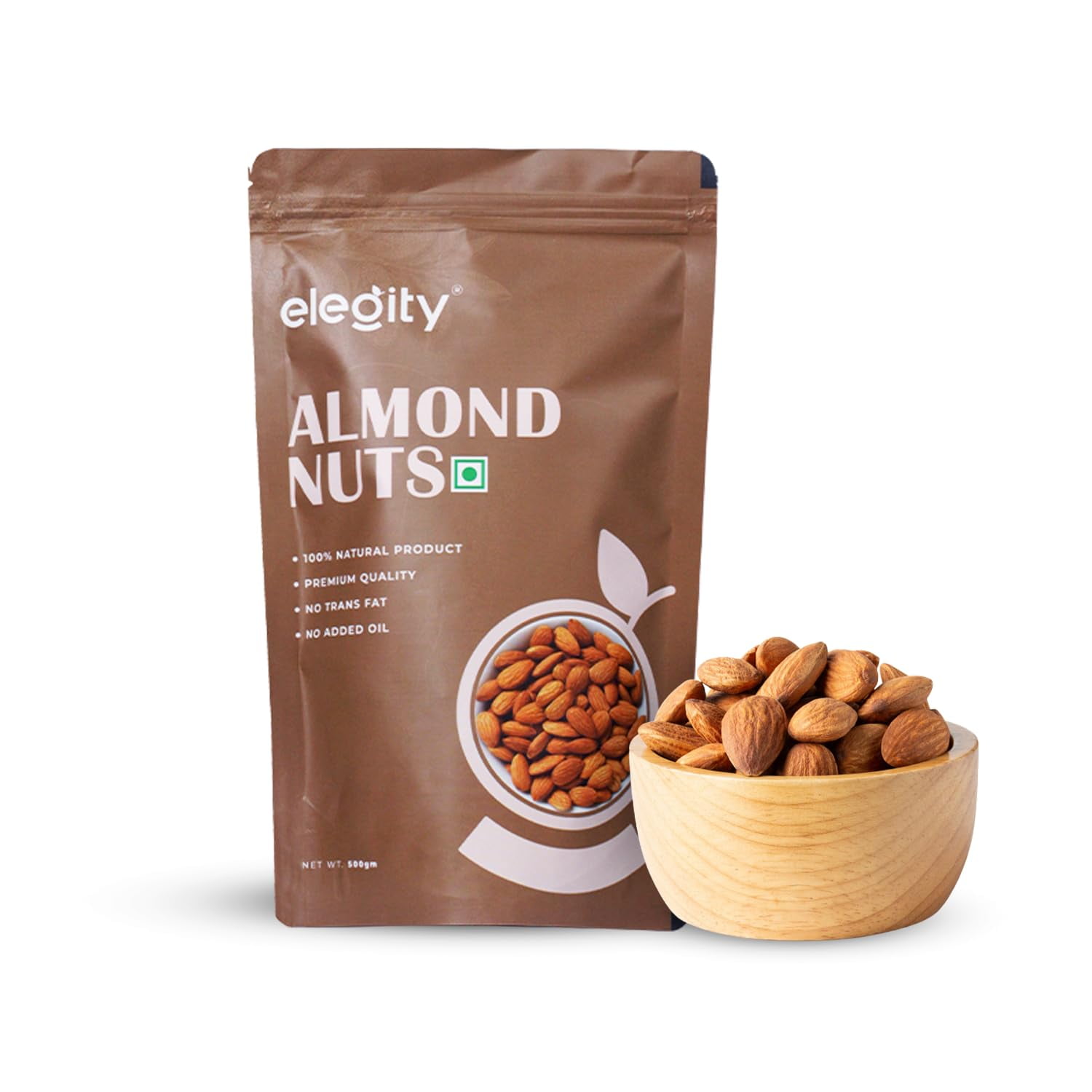 100% Natural Jumbo Special Almonds Nuts By Elegity 500gm, | Rich In ...