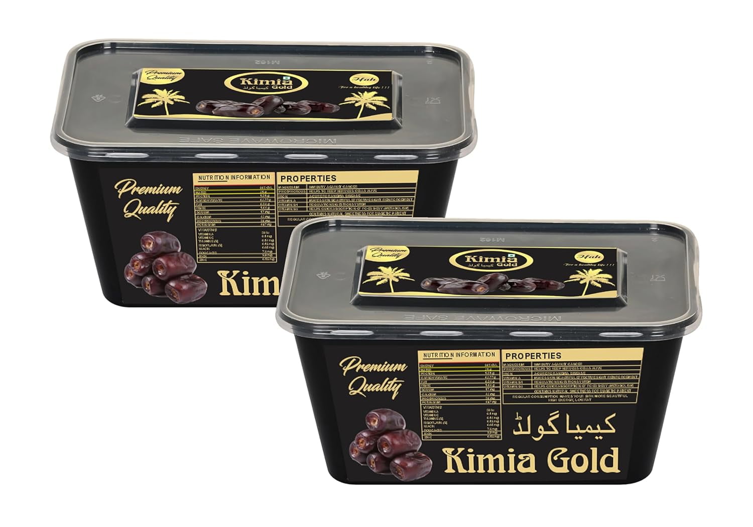 100% Natural Kimia Gold Dates By Ifah 1kg, (500gm * 2) | Delicious ...