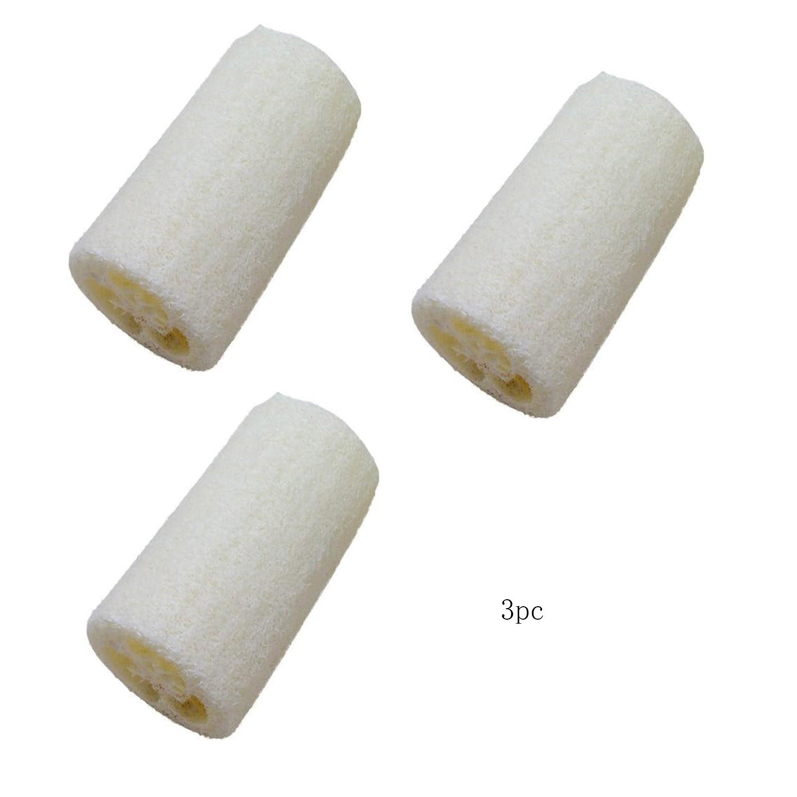 100% Natural Loofah Sponge Set 3 Pcs Real Luffa Sponge, Loofah Body ...