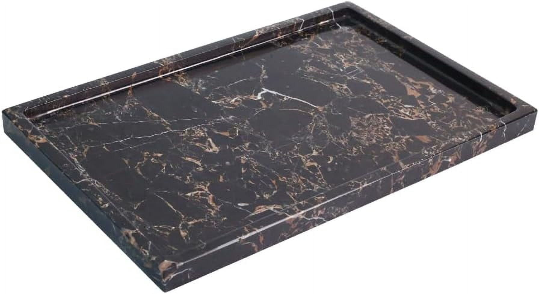 100% Natural Marble Serving Tray Luxury Calaccata Viola Marble Storage ...