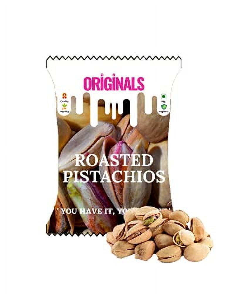 100% Natural Roasted Pistachios With Shell By Originals 250gm, | Rich In Protein, Dietary Fiber ...