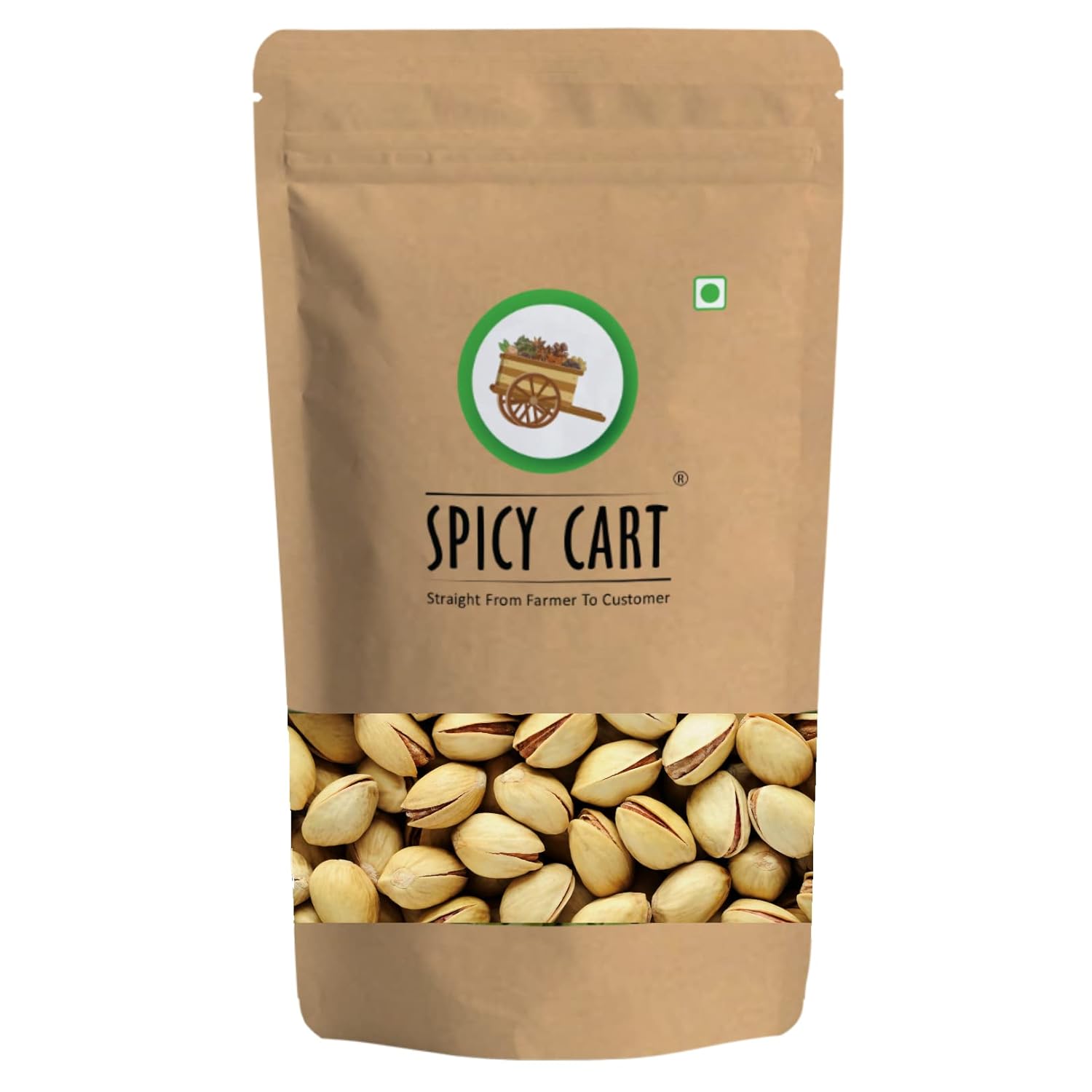 100% Natural Roasted Pistachios With Shell By Spicy Carte 250gm, | Rich In Protein, Fiber ...