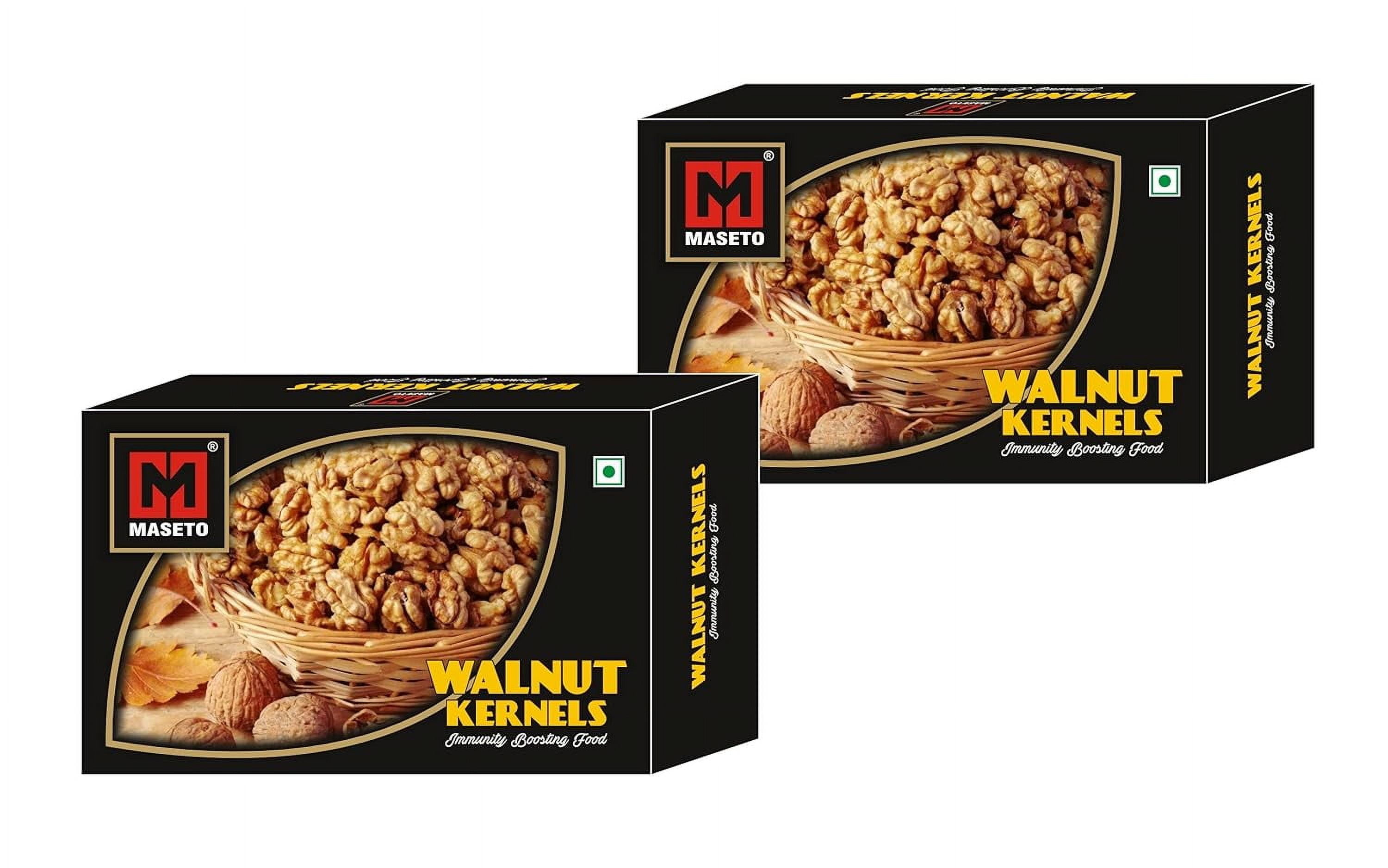 100% Natural Walnut Kernels By Maseto 1kg, (500gm * Pack Of 2) | Rich ...