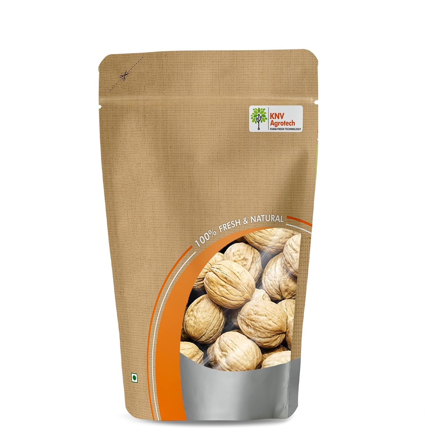 100% Natural Whole Inshell Walnuts By KNV Agrotech 400gm, | Rich In ...