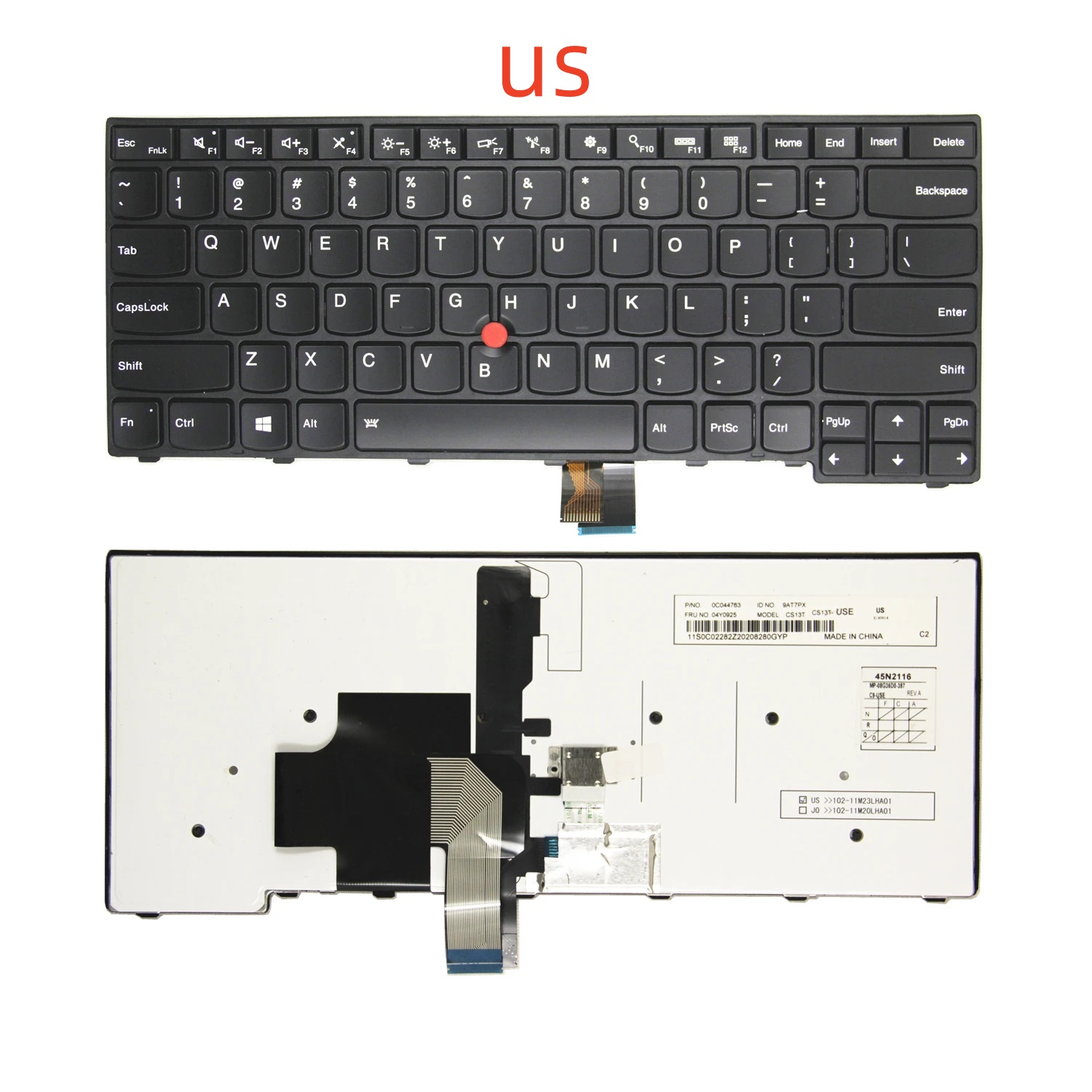 100%New US/SP/Spain for Lenovo Thinkpad T440 T440S T431S T440P T450 ...