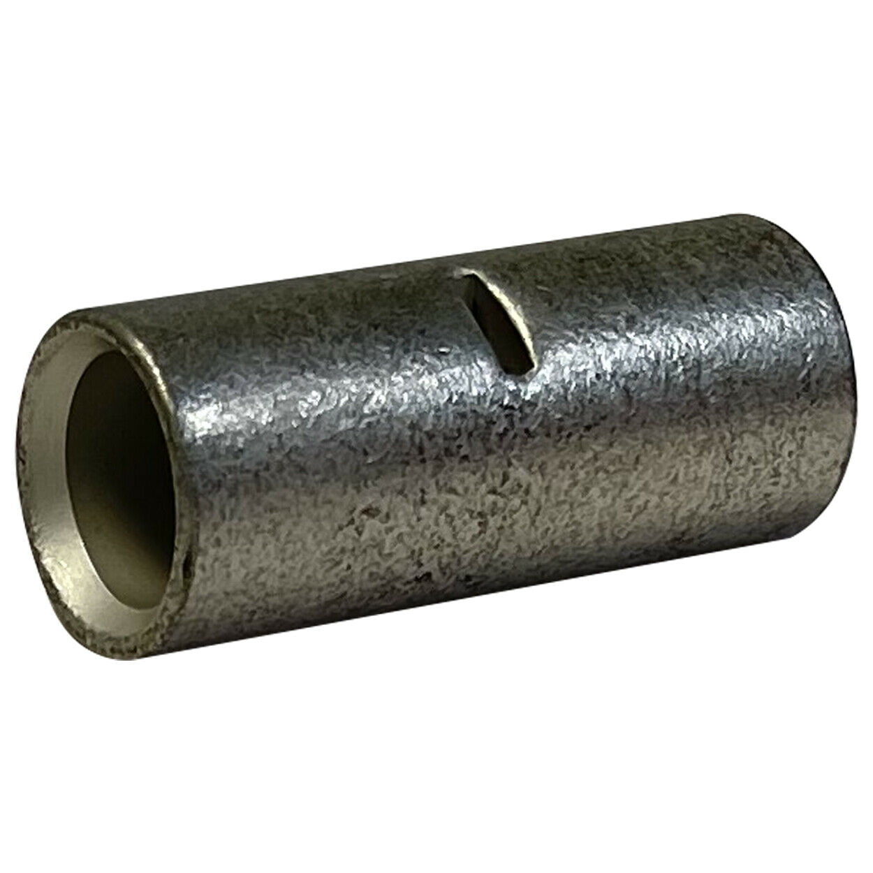 (100) Non-Insulated 2 Gauge Seamless Butt Splice Connector Uninsulated ...