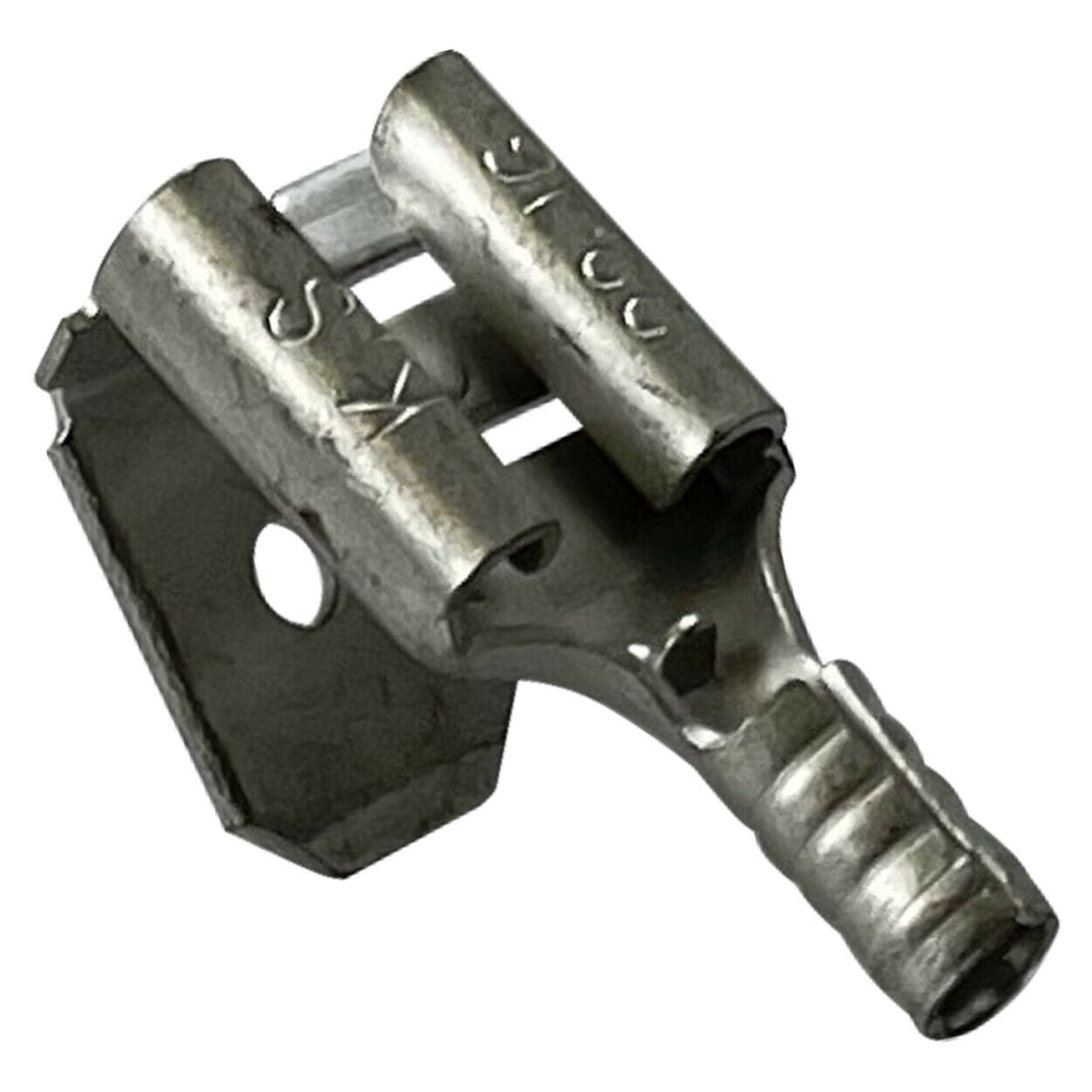 (100) Non-Insulated 22-18 Gauge Piggy Back Quick Disconnect Connector 1 ...