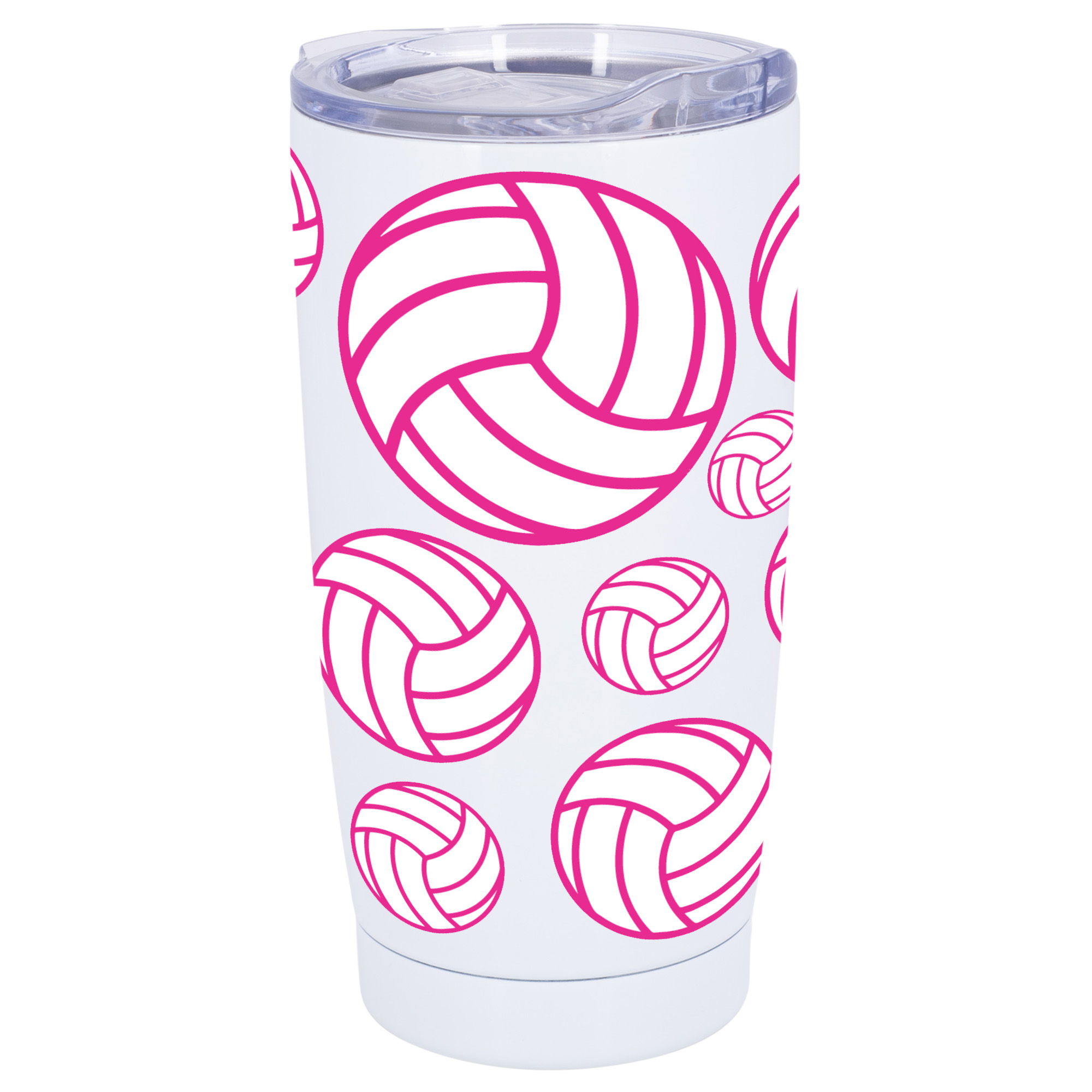 100 North 20 Ounce Stainless Steel On the Go Travel Tumbler With Push ...