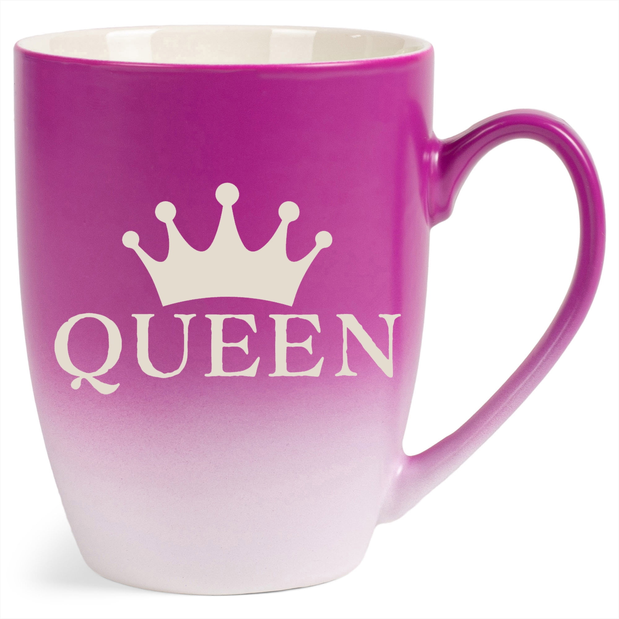 100 North Crown Royalty 10 Ounce Pink and White Two Toned Ombre ...
