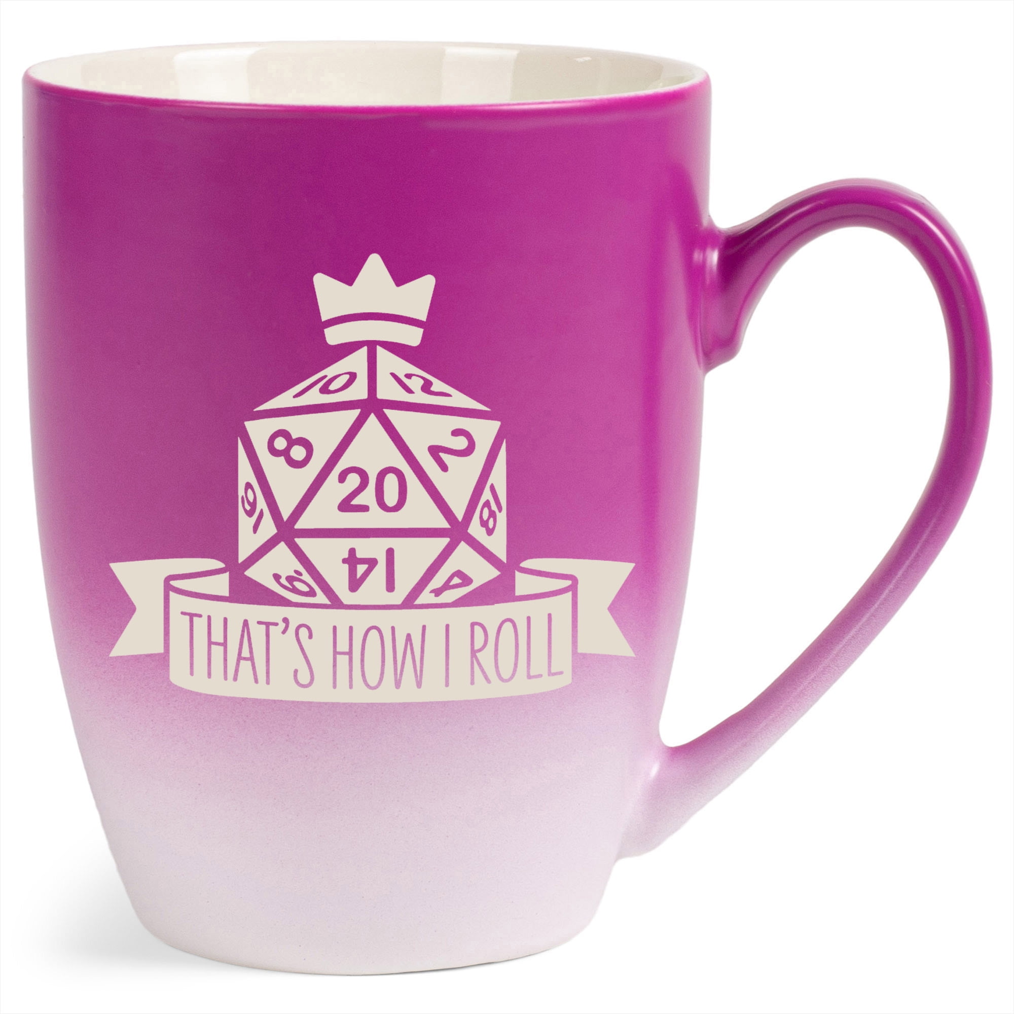 100 North Dice 10 Ounce Pink and White Two Toned Ombre, Comfortably ...