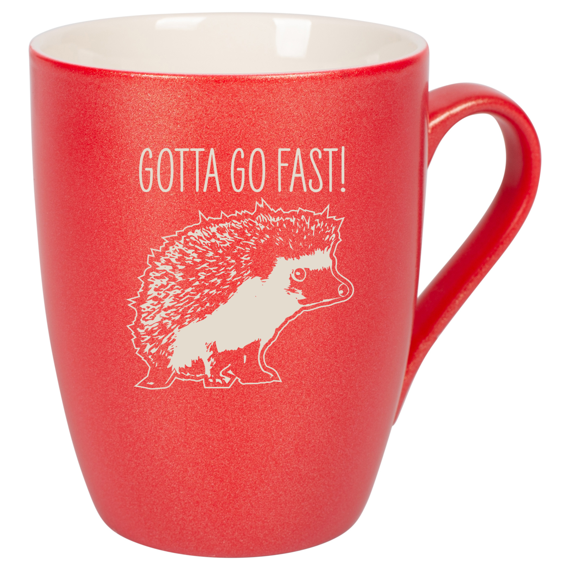 100 North Hedgehog 10 Ounce Crimson Red Metallic Finish, Comfortably ...