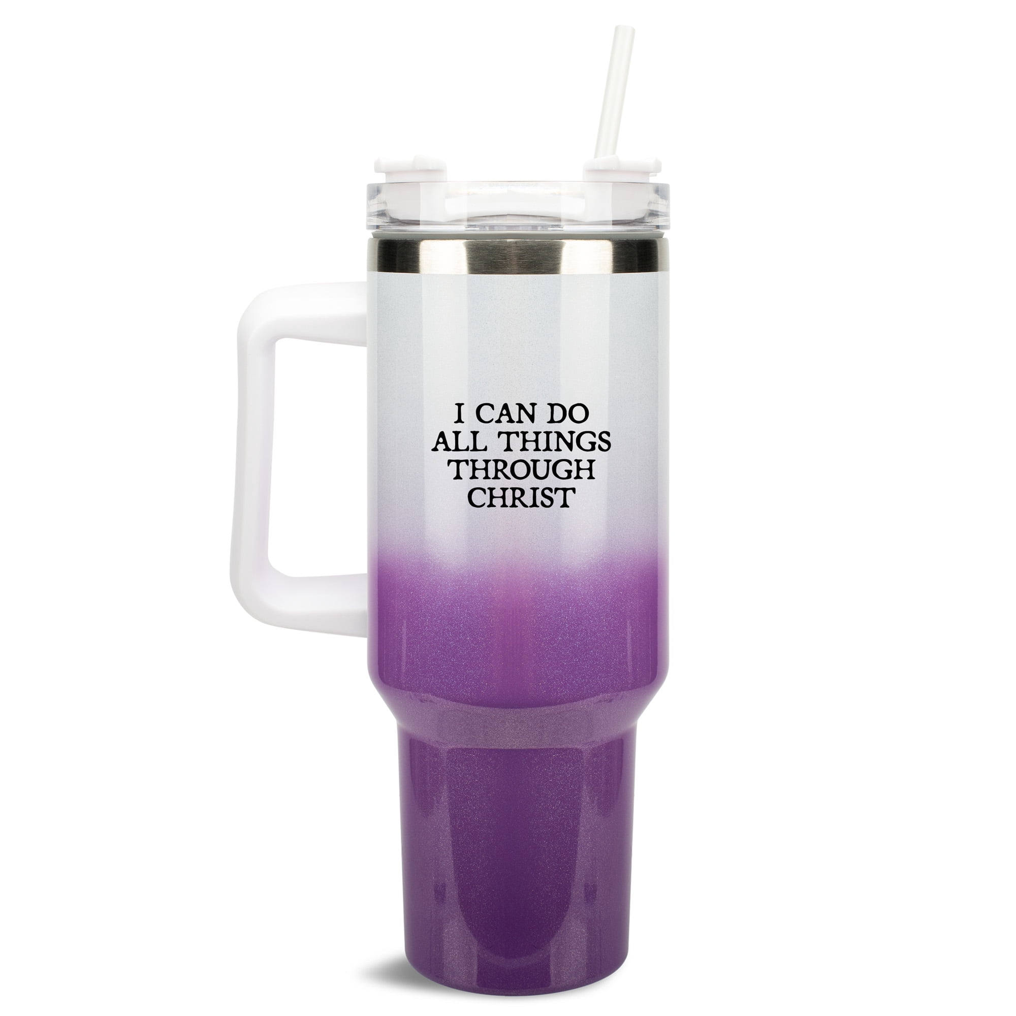 100 North I Can Do All Things Through Christ Wrap-Around 40 Oz ...
