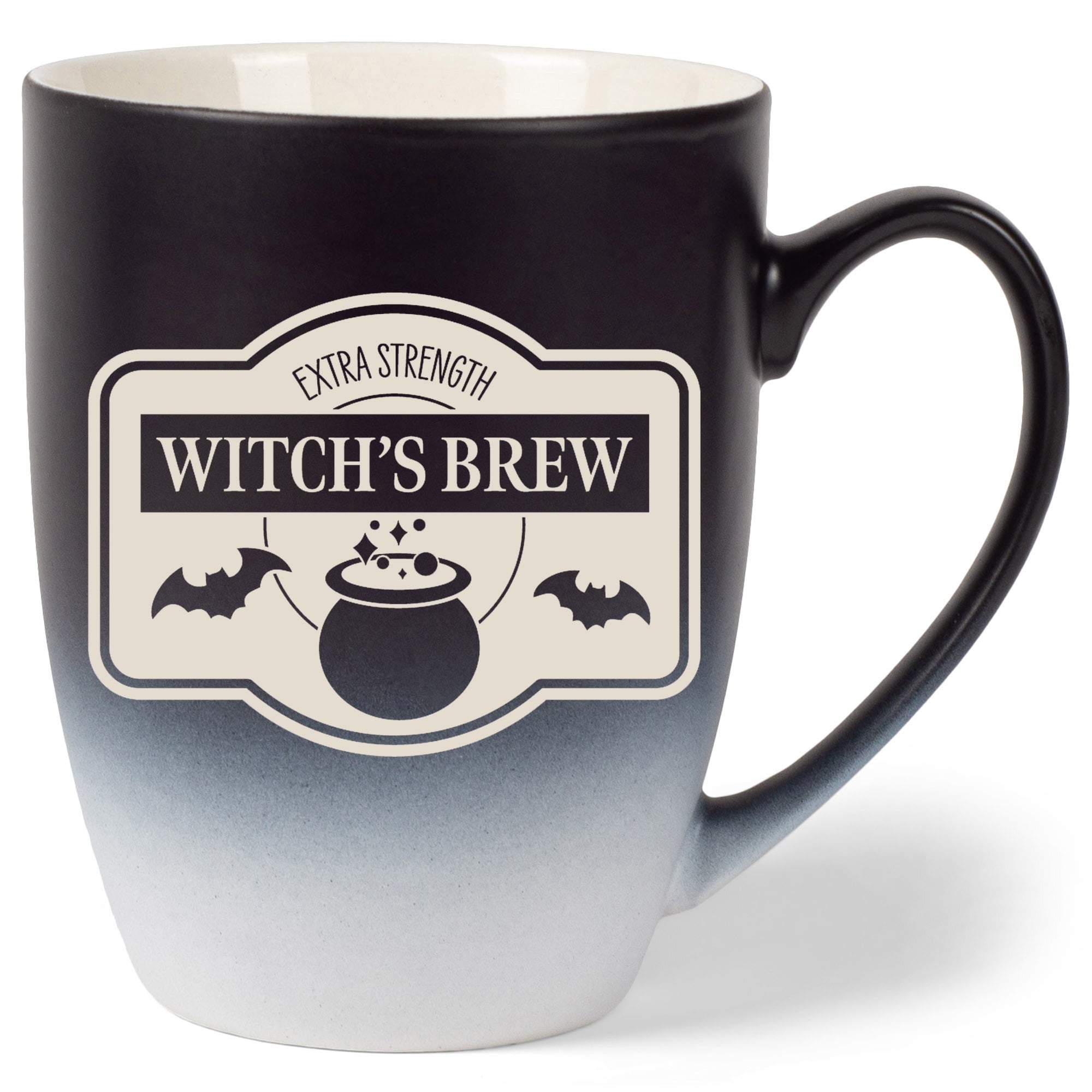 100 North Magic Potion 10 Ounce Black and White Two Toned Ombre, Comfortably Fits Your Hands ...