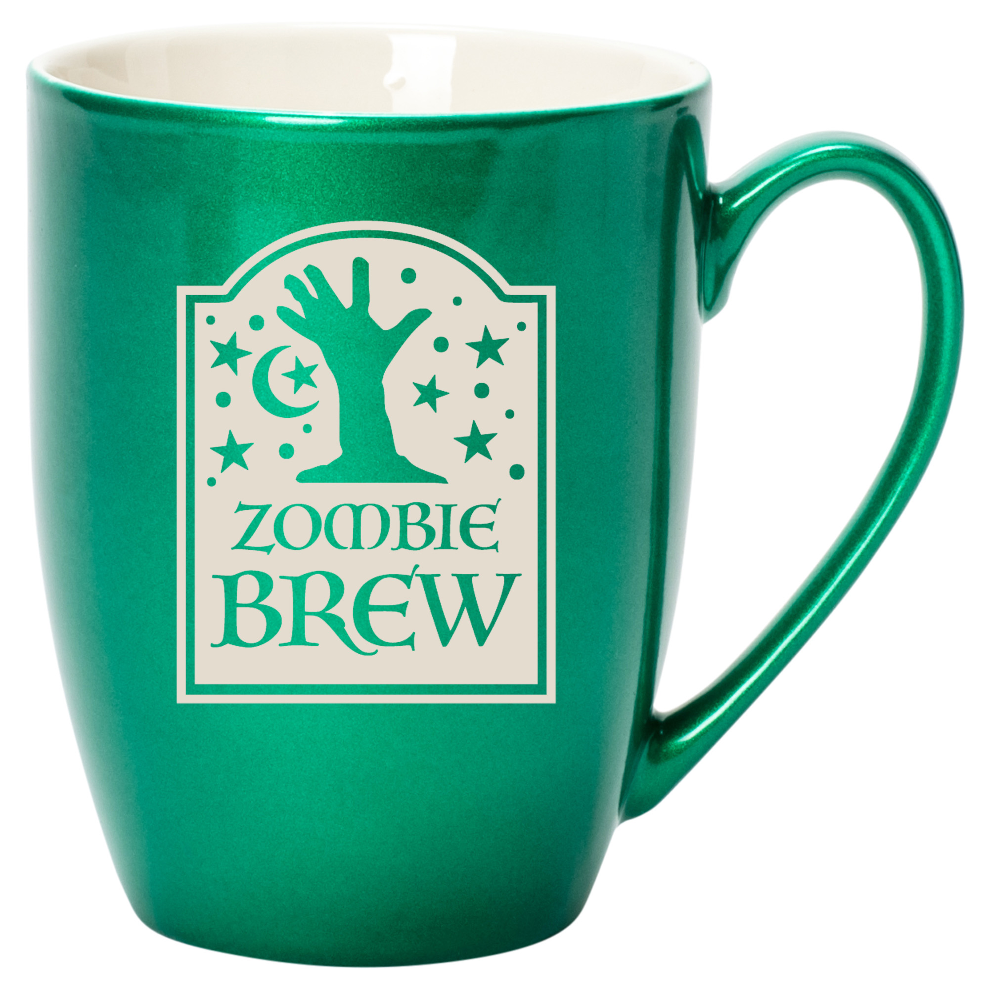 100 North Magic Potion 10 Ounce Emerald Green Metallic Finish, Comfortably Fits Your Hands, New ...