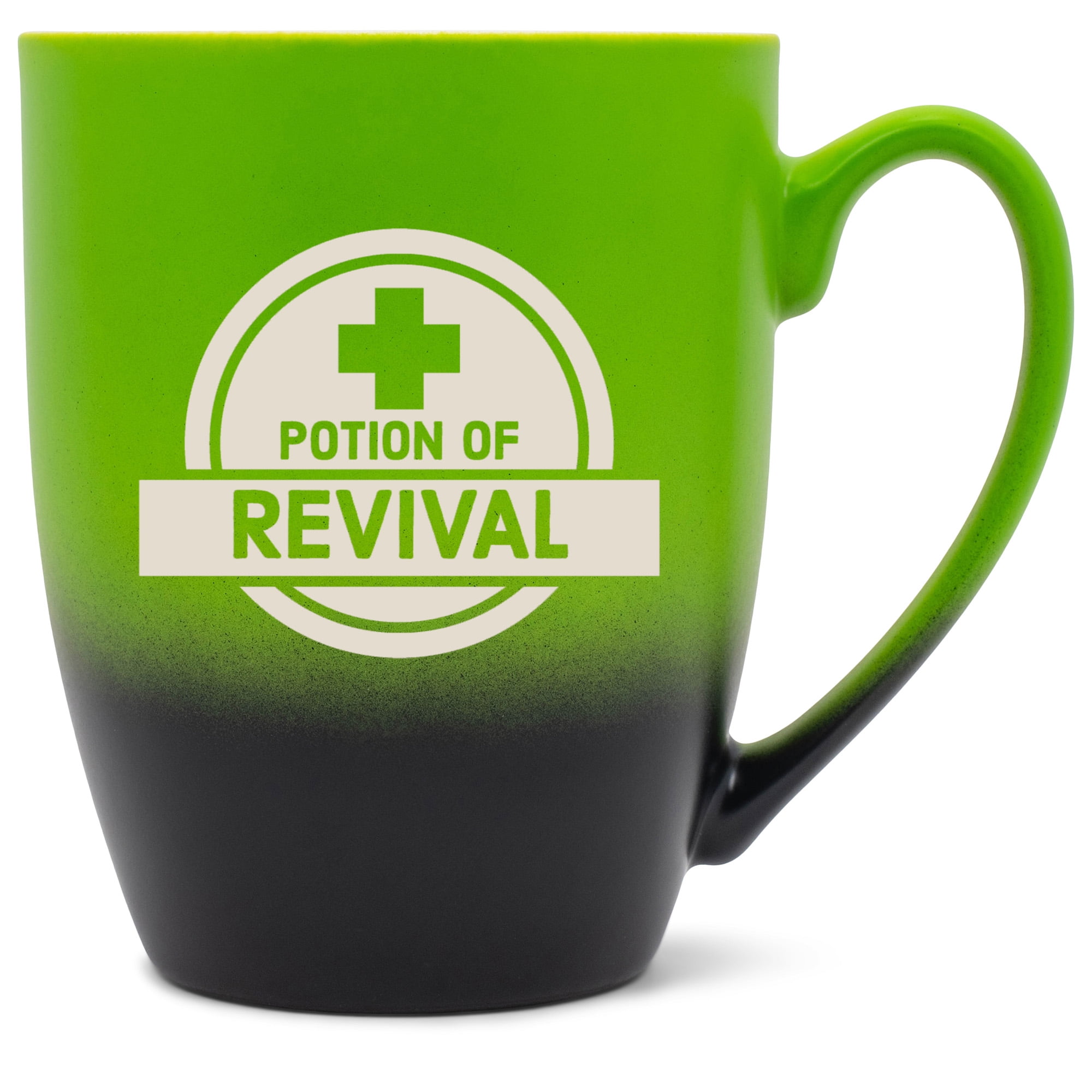 100 North Magic Potion 10 Ounce Green and Black Two Toned Ombre ...