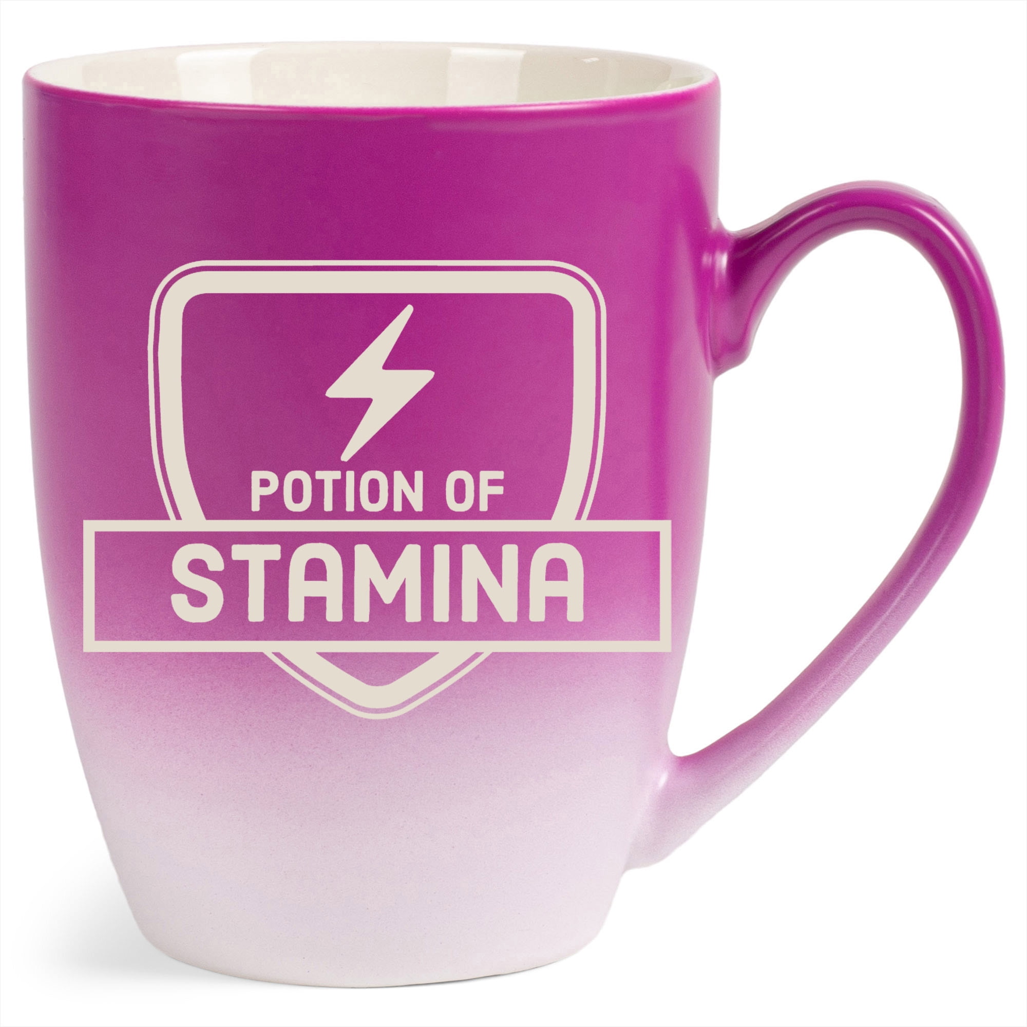 100 North Magic Potion 10 Ounce Pink and White Two Toned Ombre ...