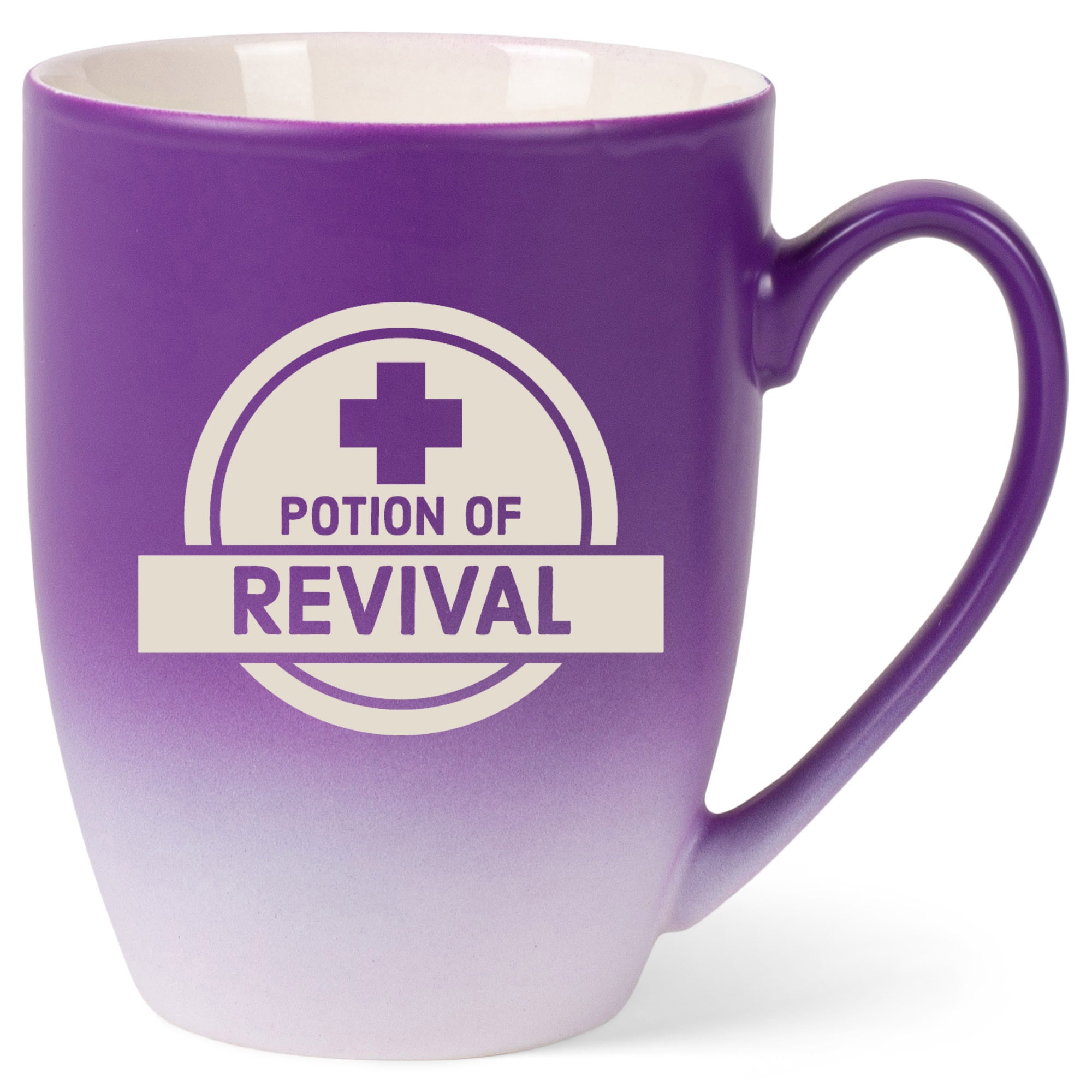 100 North Magic Potion 10 Ounce Purple and White Two Toned Ombre ...