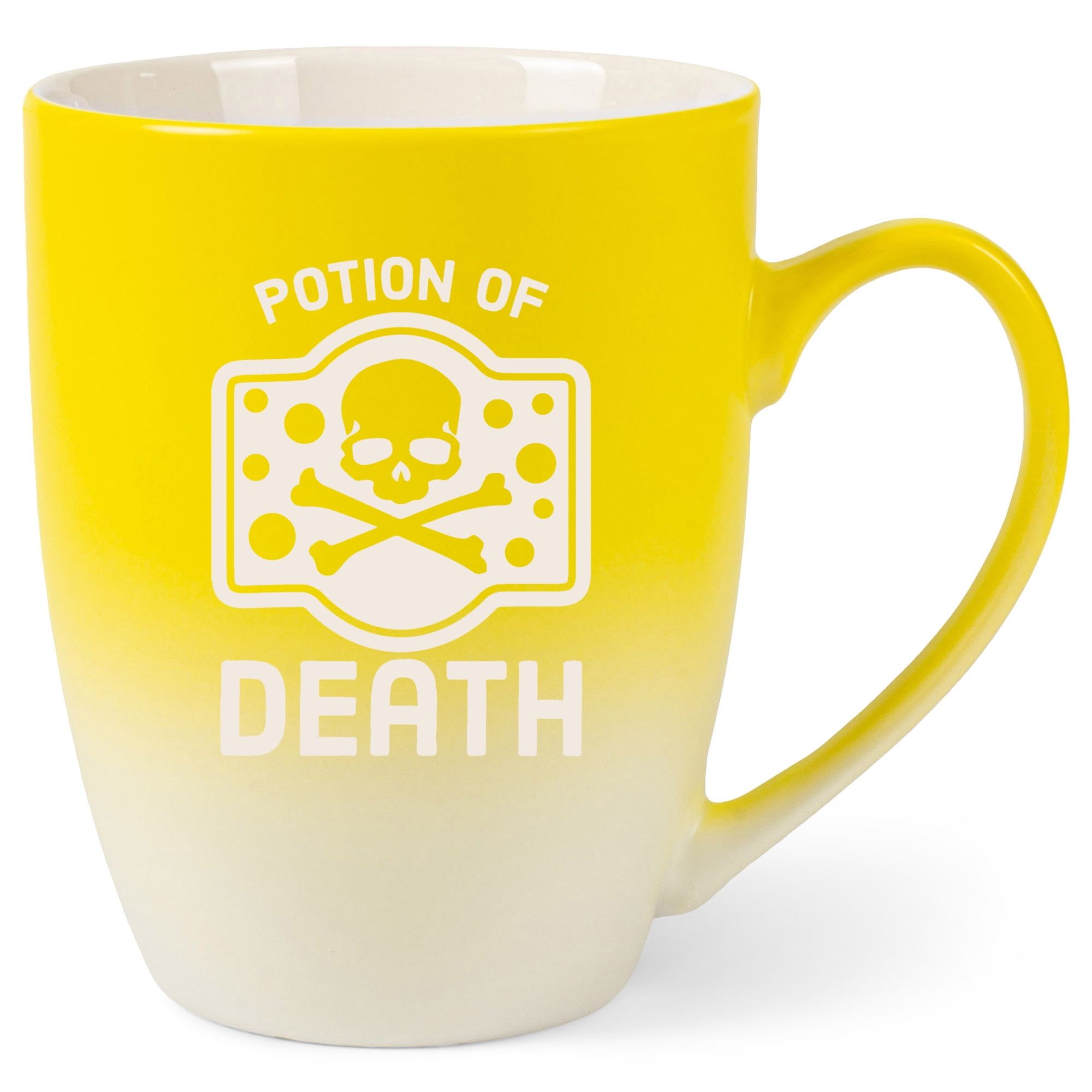 100 North Magic Potion 10 Ounce Yellow and White Two Toned Ombre ...