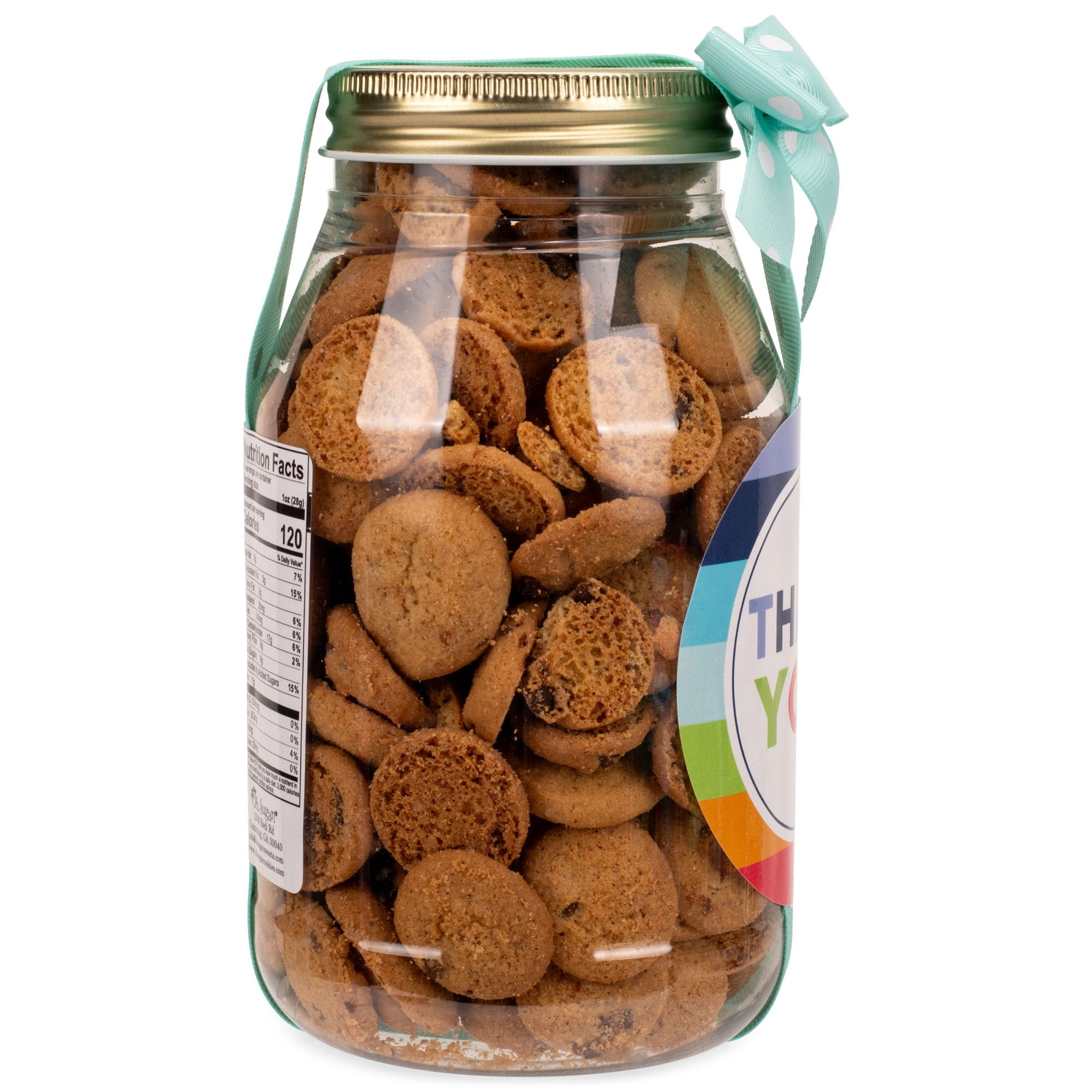 100 North Oh FEV6 Sugar Sweets Thank You - Multicolor Stripes 10 Ounce ...