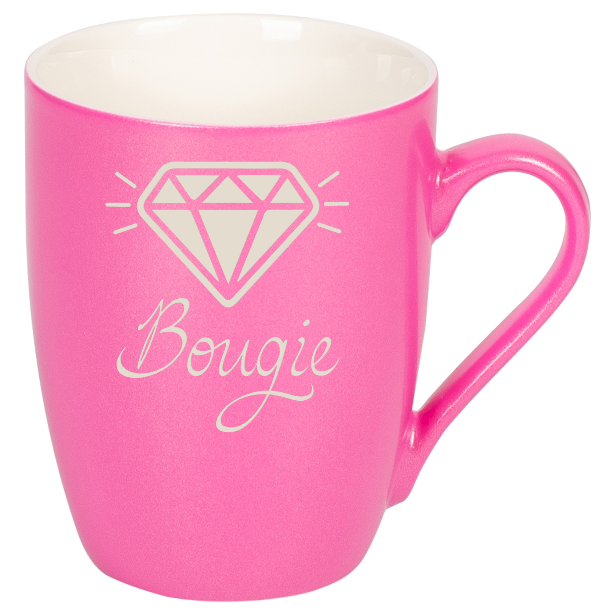 100 North Sparkling Diamond 10 Ounce Pink Metallic Finish, Comfortably ...