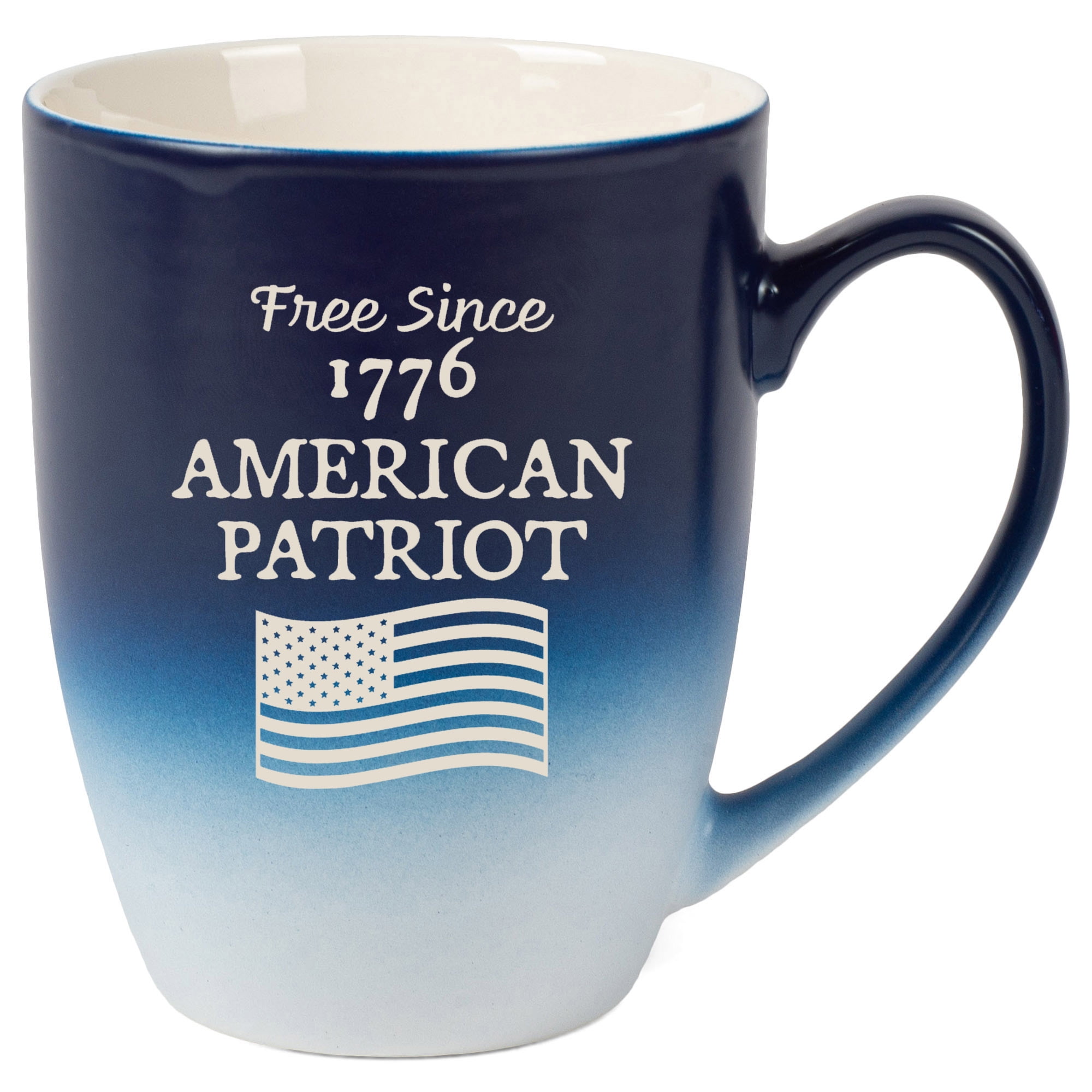 100 North United States of America 10 Ounce Navy Blue and White Two ...