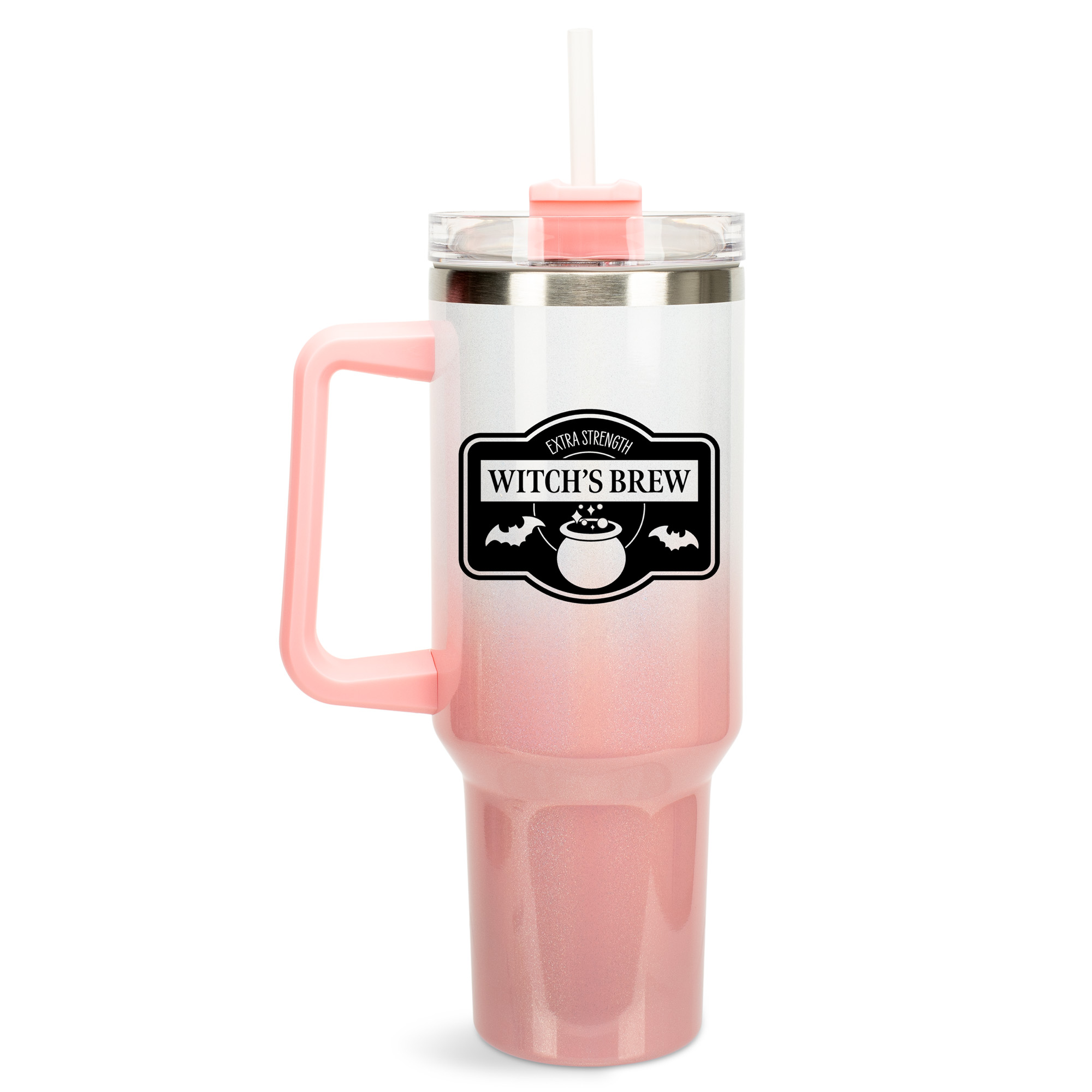100 North Witch's Brew Cauldron Halloween Wrap-Around 40 Oz. Stainless ...