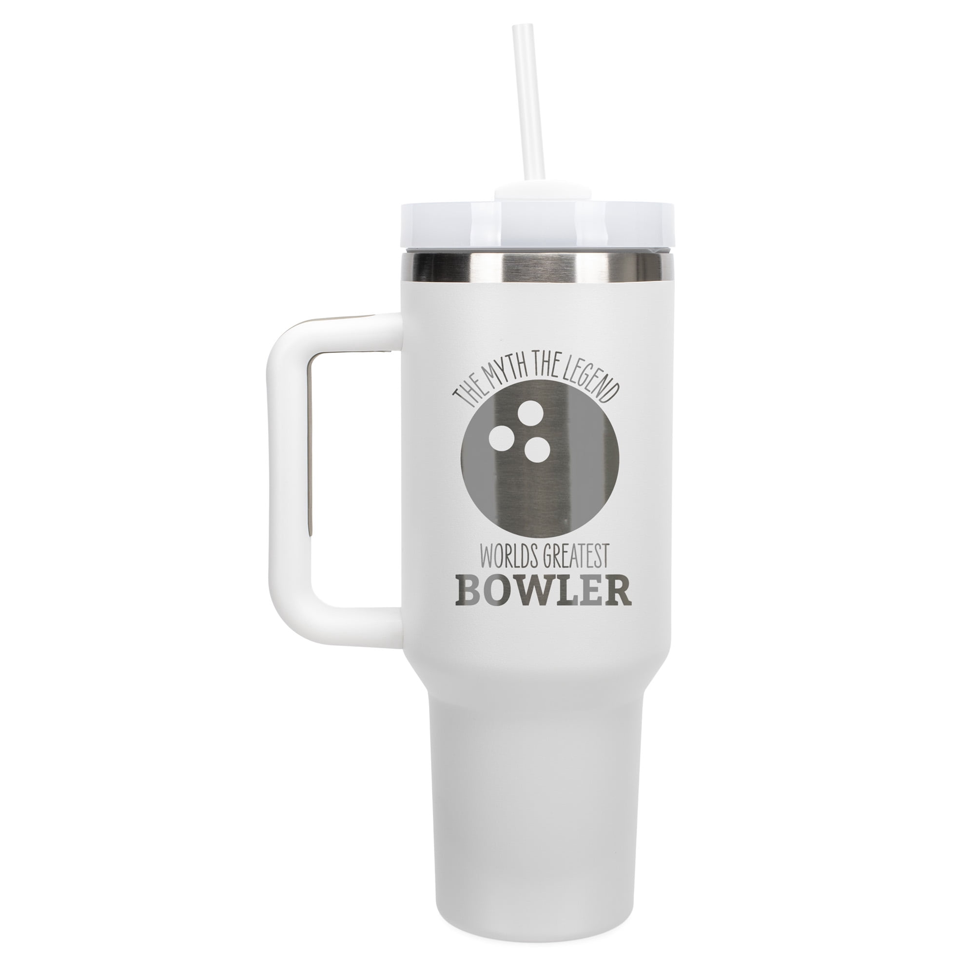 100 North World's Greatest Bowler Bowling Ball Wrap-Around 40 Oz ...
