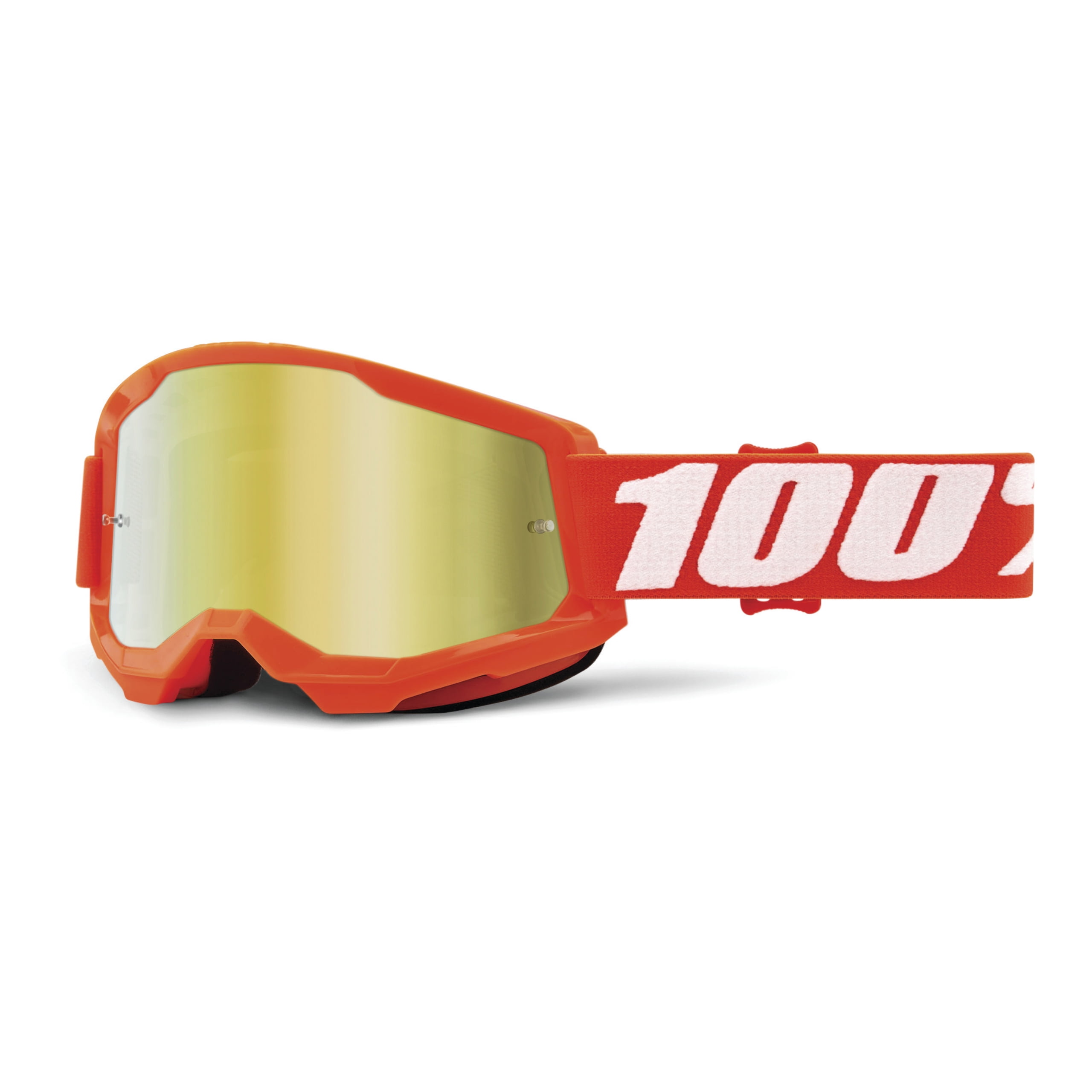 100% Orange Gold Anti Fog Biking Sport Goggles 2 Count - Walmart.com