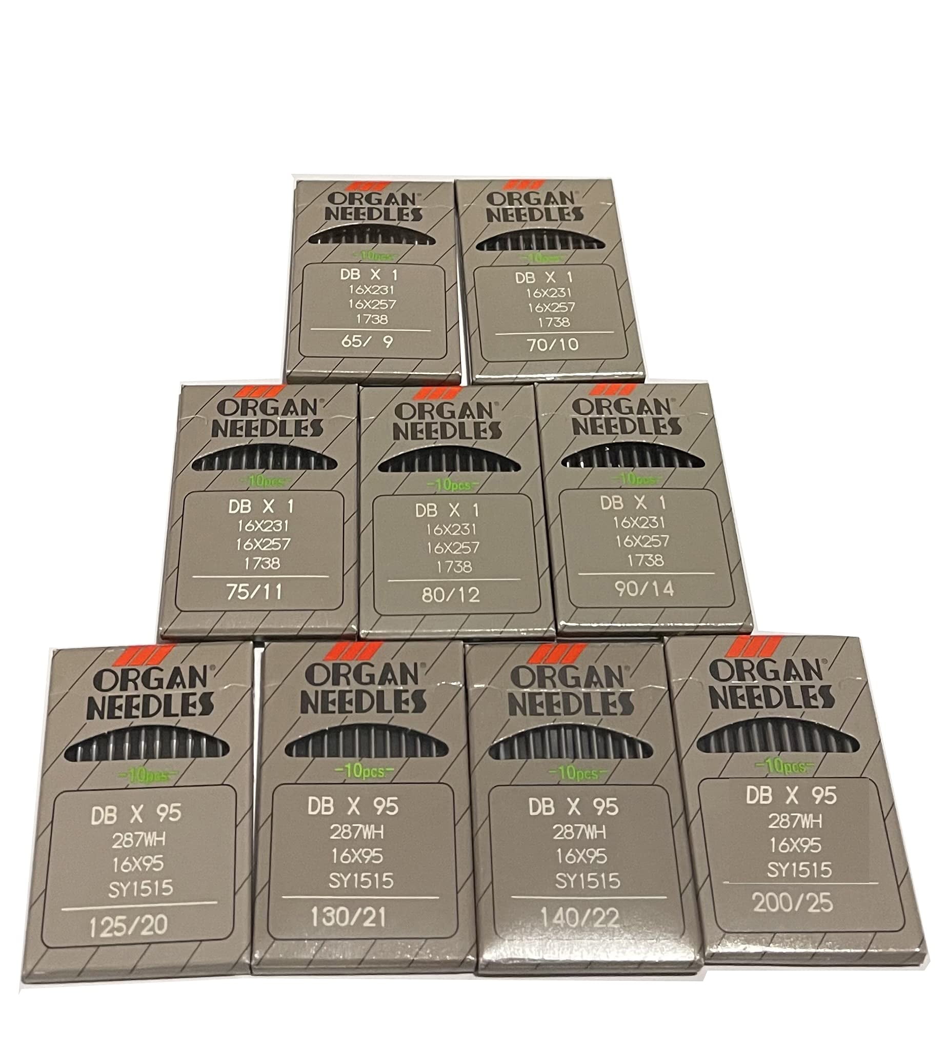 100 Organ Needle dbx1 16x257 16x95 dbx95 Compatible for juki ddl-555,ddl-5530, ddl-5550 ddl-8700 ...