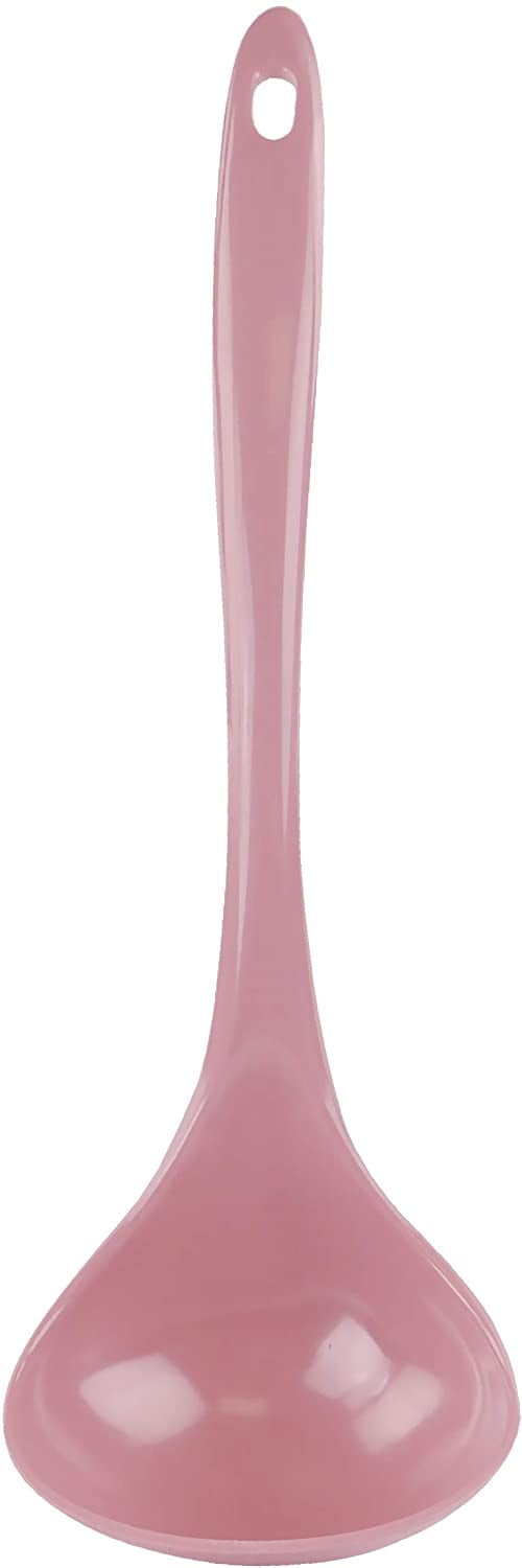 100% Organic Melamine Kitchen Ladle, Pink - Walmart.com