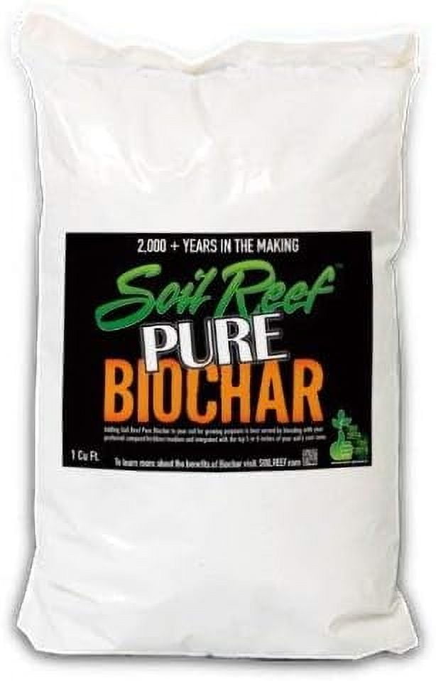 100% Organic Pure Biochar - Premium Biochar Amendment | 1 cu ft Bag ...