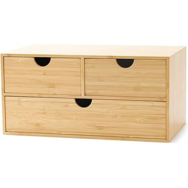 Prosumer'S Choice 3-Tier Bamboo Desktop Organizer With Us Letter Size ...