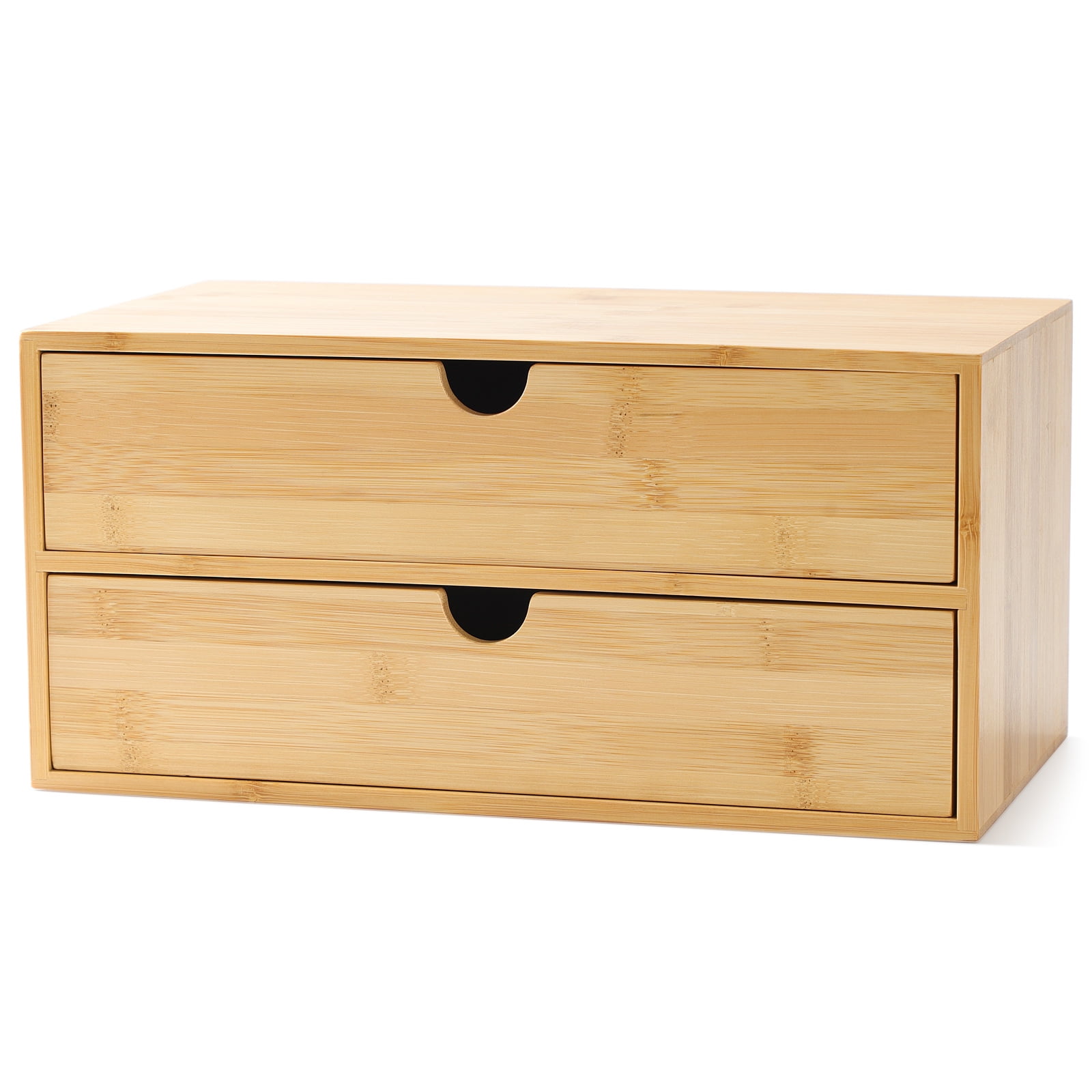 100% Original Bamboo Desk Organizer - Mini Bamboo Desk Drawer Tabletop ...