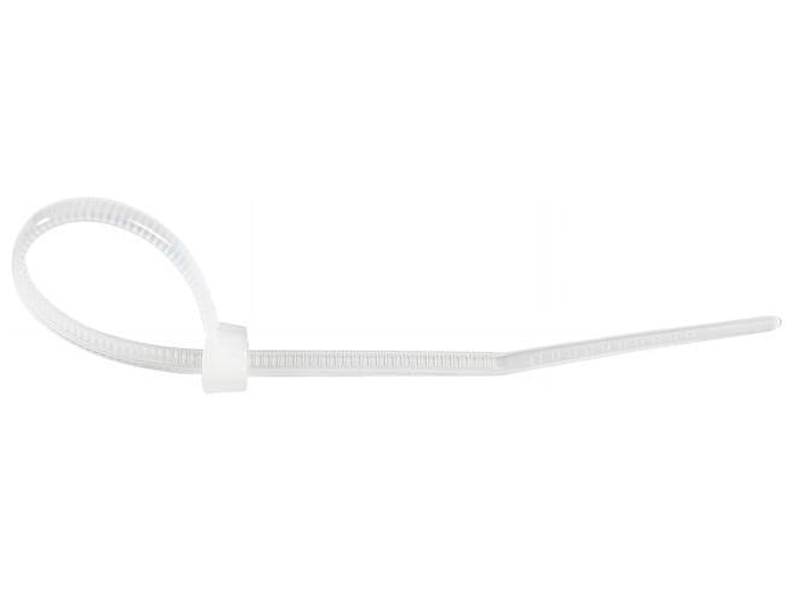 Startech.com 10cm(4") Cable Ties, 2mm(1/16") Wide, 22mm(7/8") Bundle ...