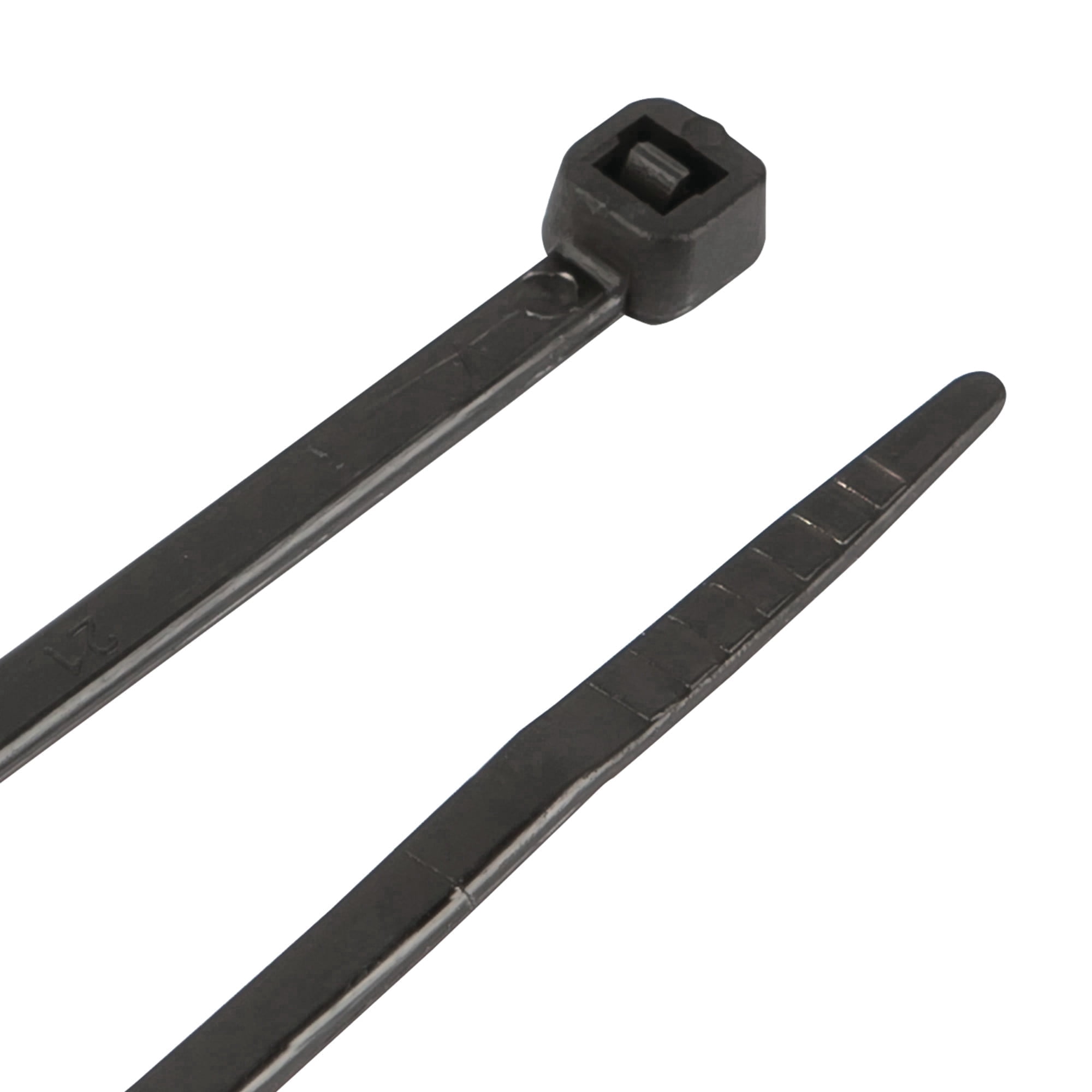 Performance Tool W2912 100pc 12-Inch Cable Tie, Black With Tensile ...