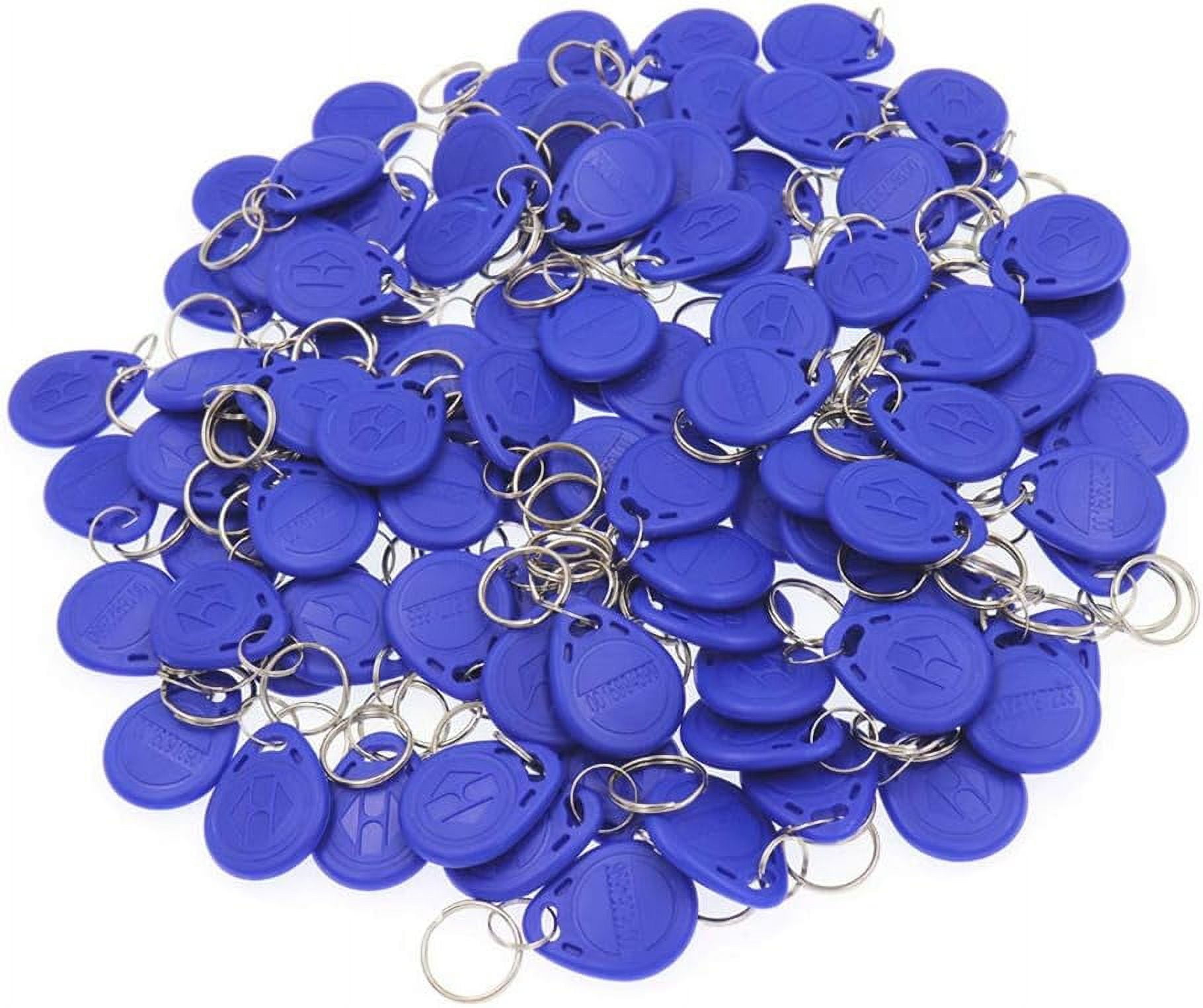 100 PCS 125KHz RFID Key Fob Proximity ID Card Token Tag Keypad Card for ...