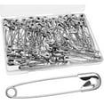 100 PCS 3 Inch Large Safety Pins Heavy Duty, Safety Pin for Clothes ...