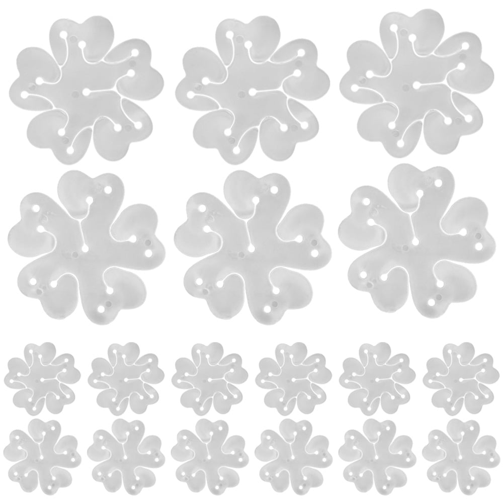 100 PCS Balloons Clip Connector Plum Blossom Birthday Party Supplies ...