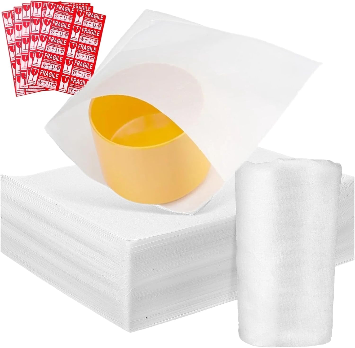 100 PCS Cushion Foam Pouches, 16" x 16" Packing Supplies for ...