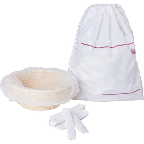 100 PCS Disposable Bread Proofing Basket Liner, Non-Stick Banneton ...